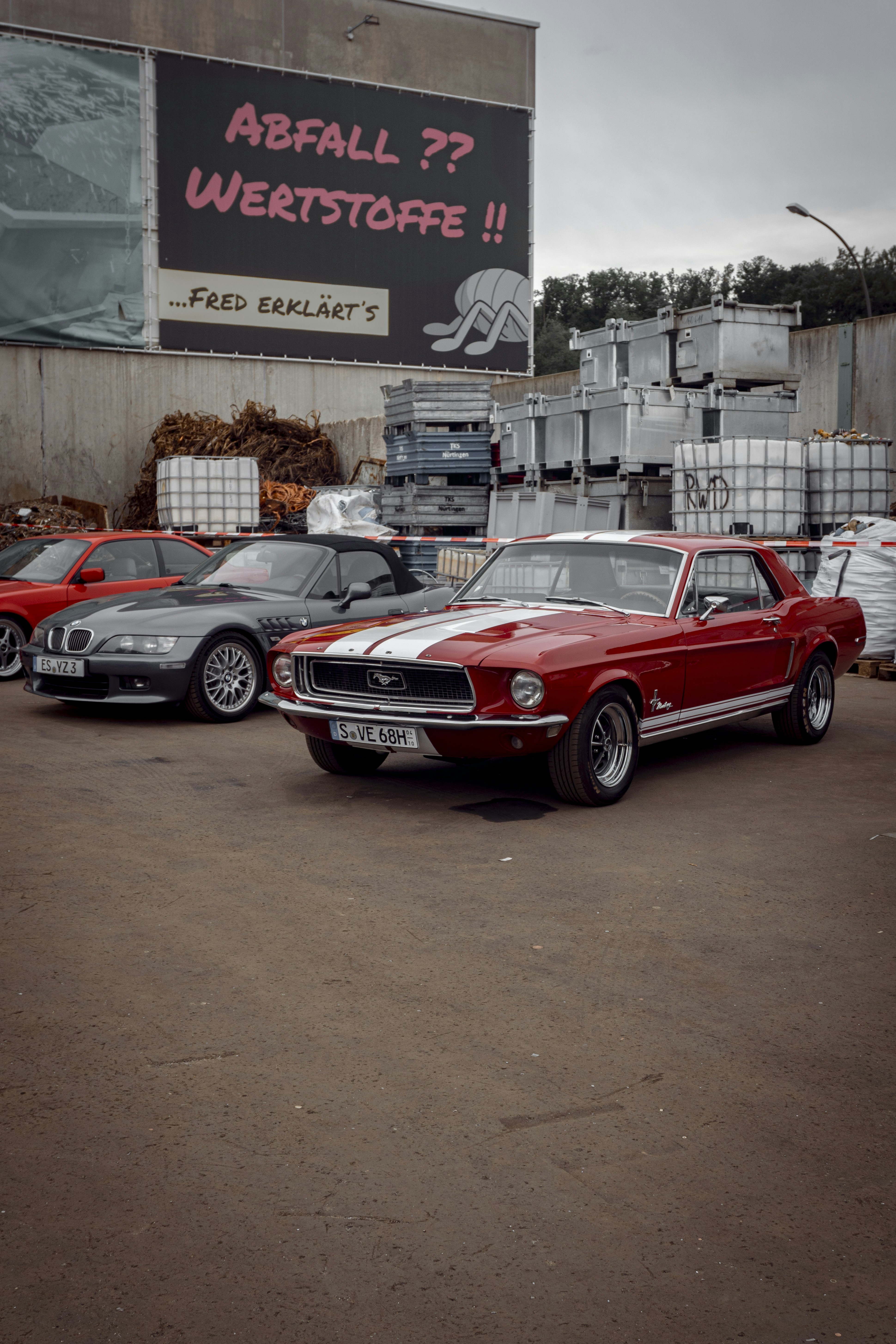 Classic Muscle Amidst Urban Decay