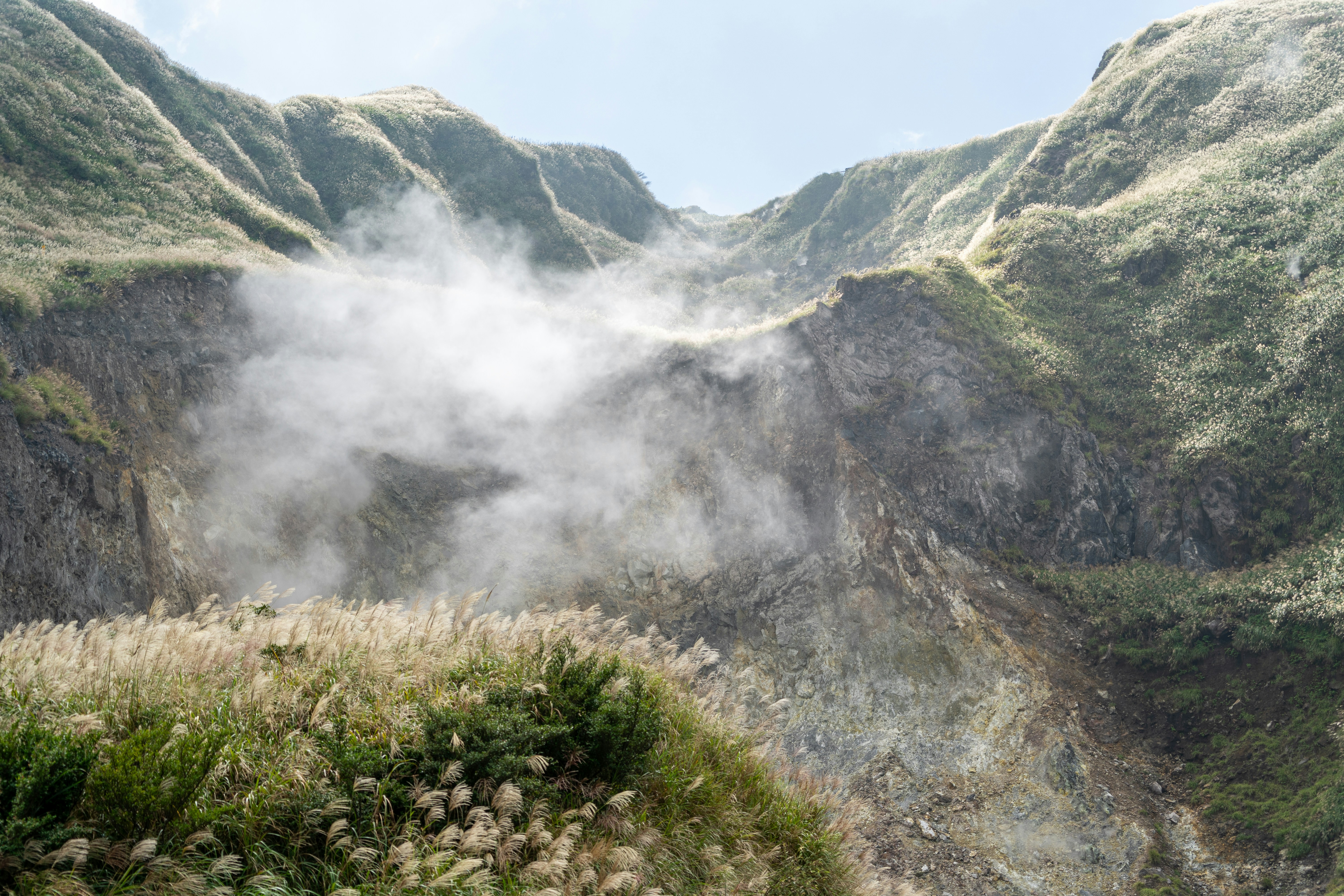 Whispers of the Mountain: A Misty Ascent