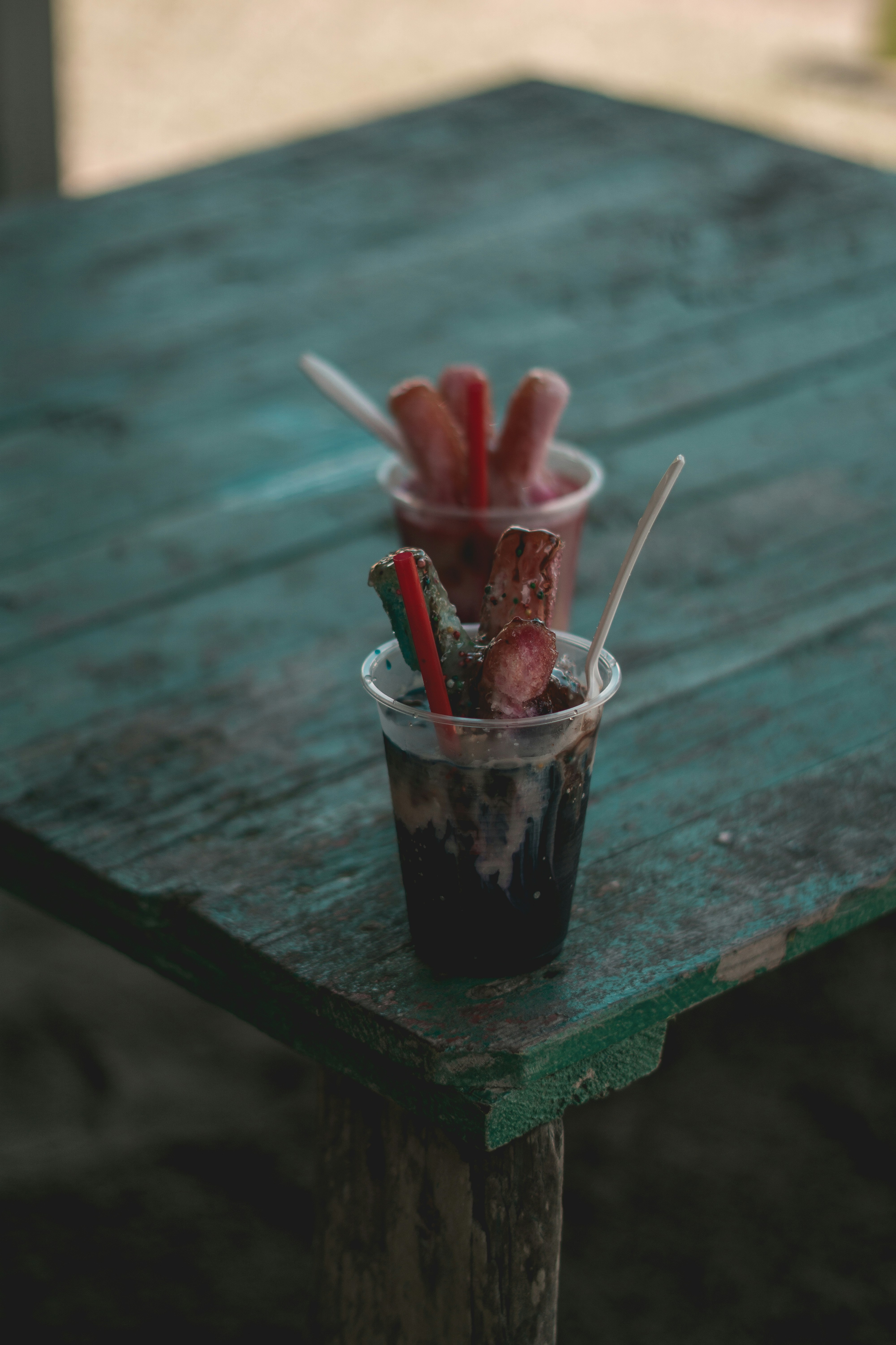 Sweet Indulgence on a Rustic Table