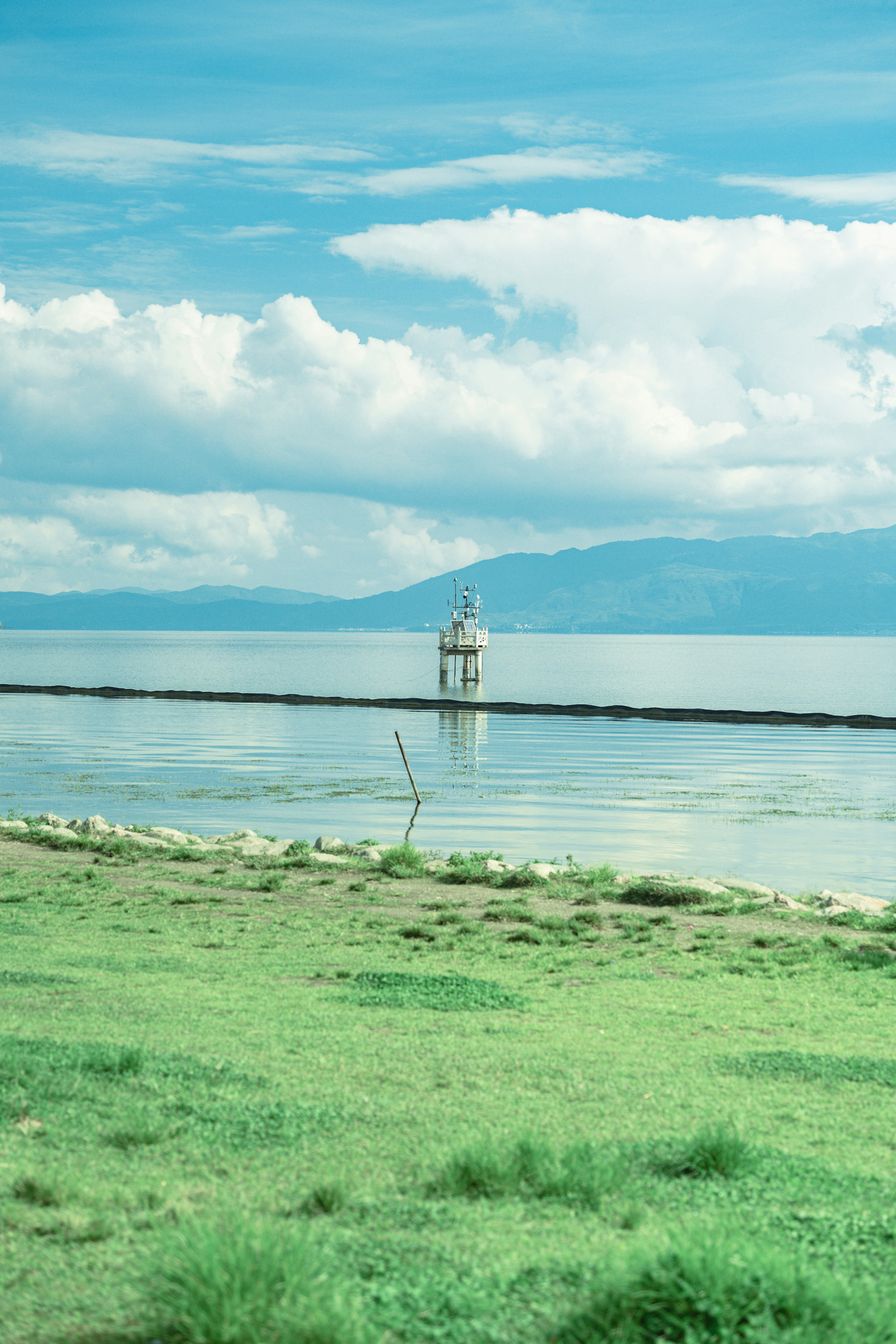 Serenity on the Water: A Remote Observation Point