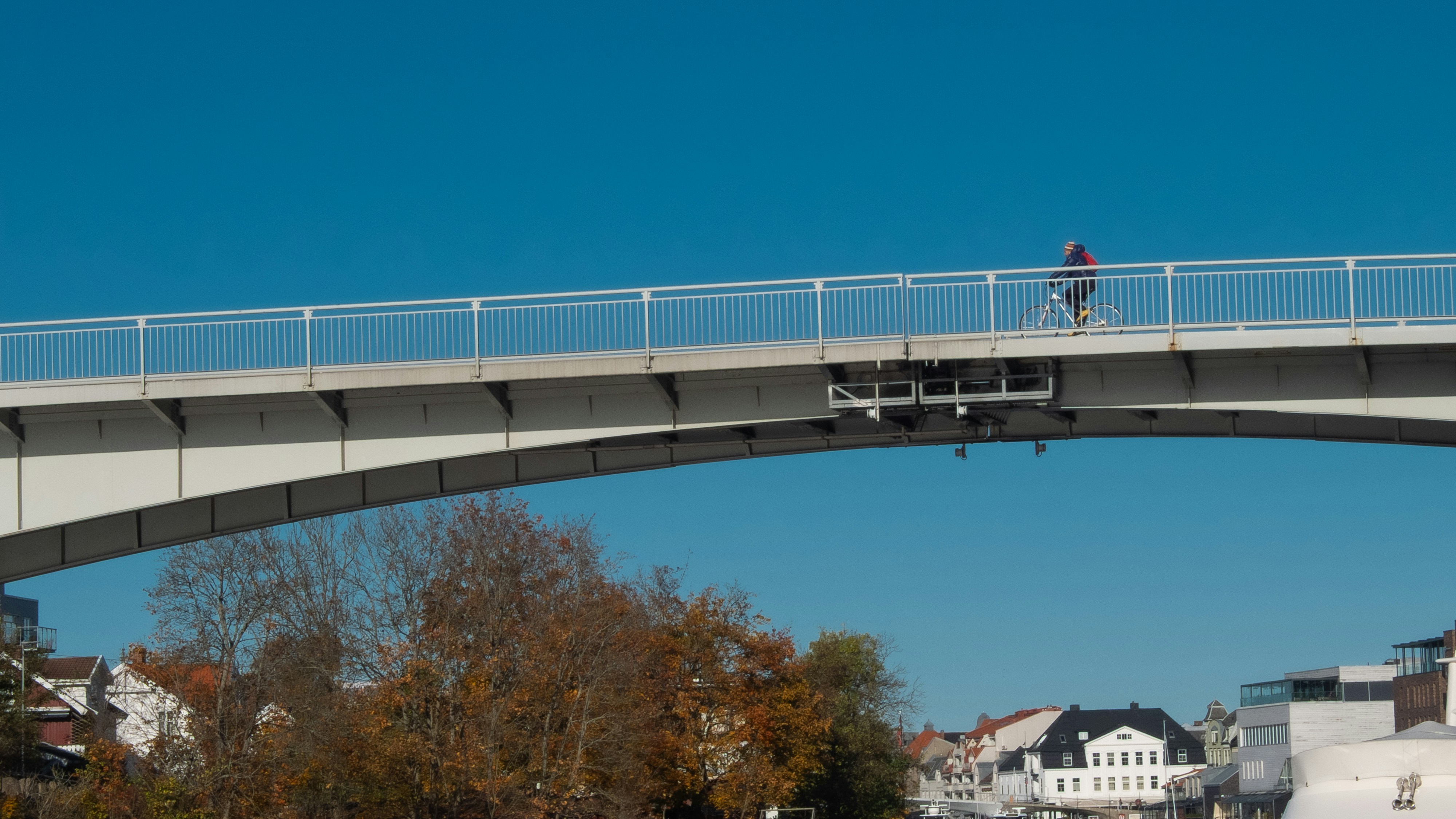Pedal Power Above the Waterway