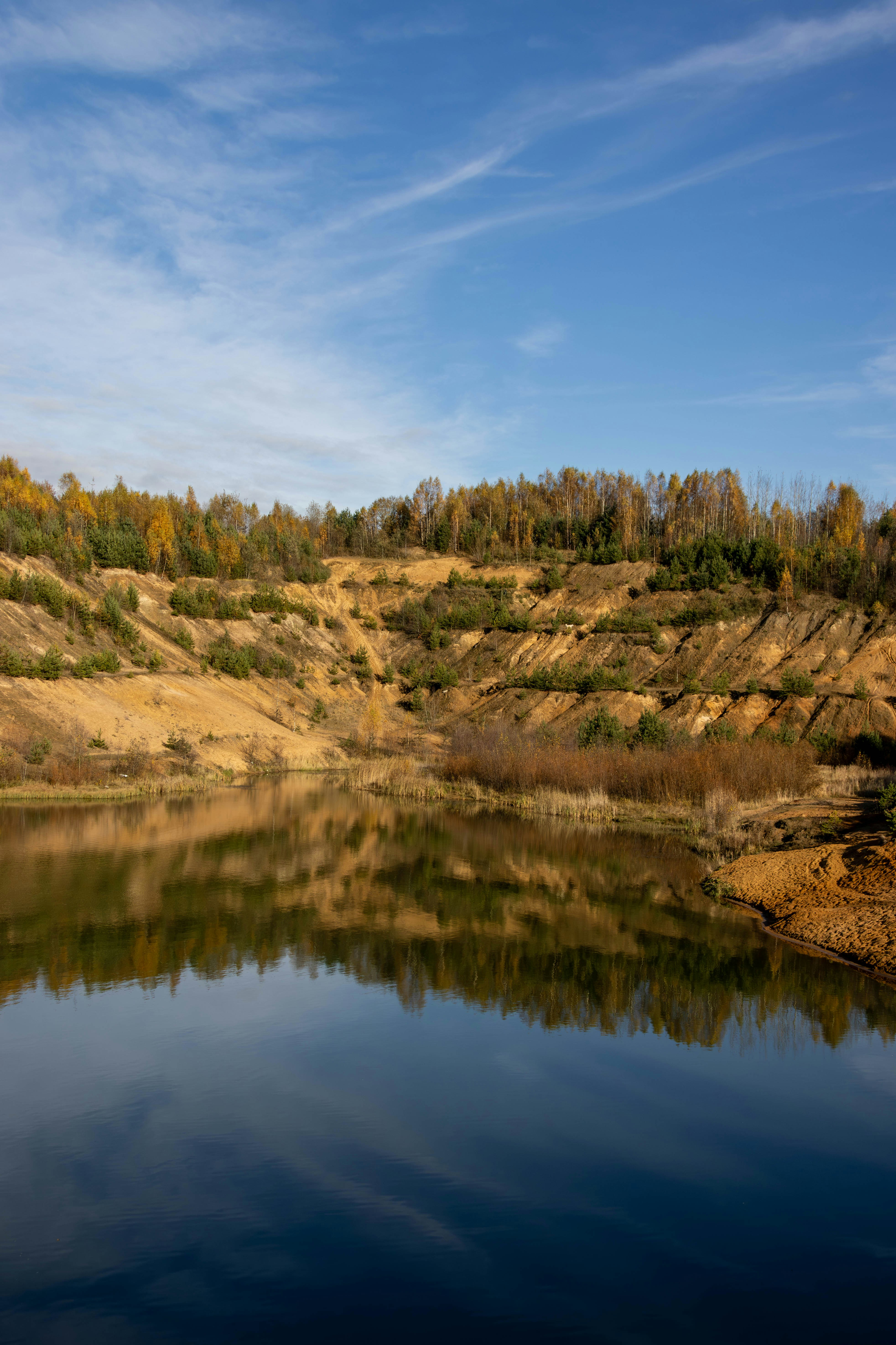 Serene Reflections of Autumn's Embrace