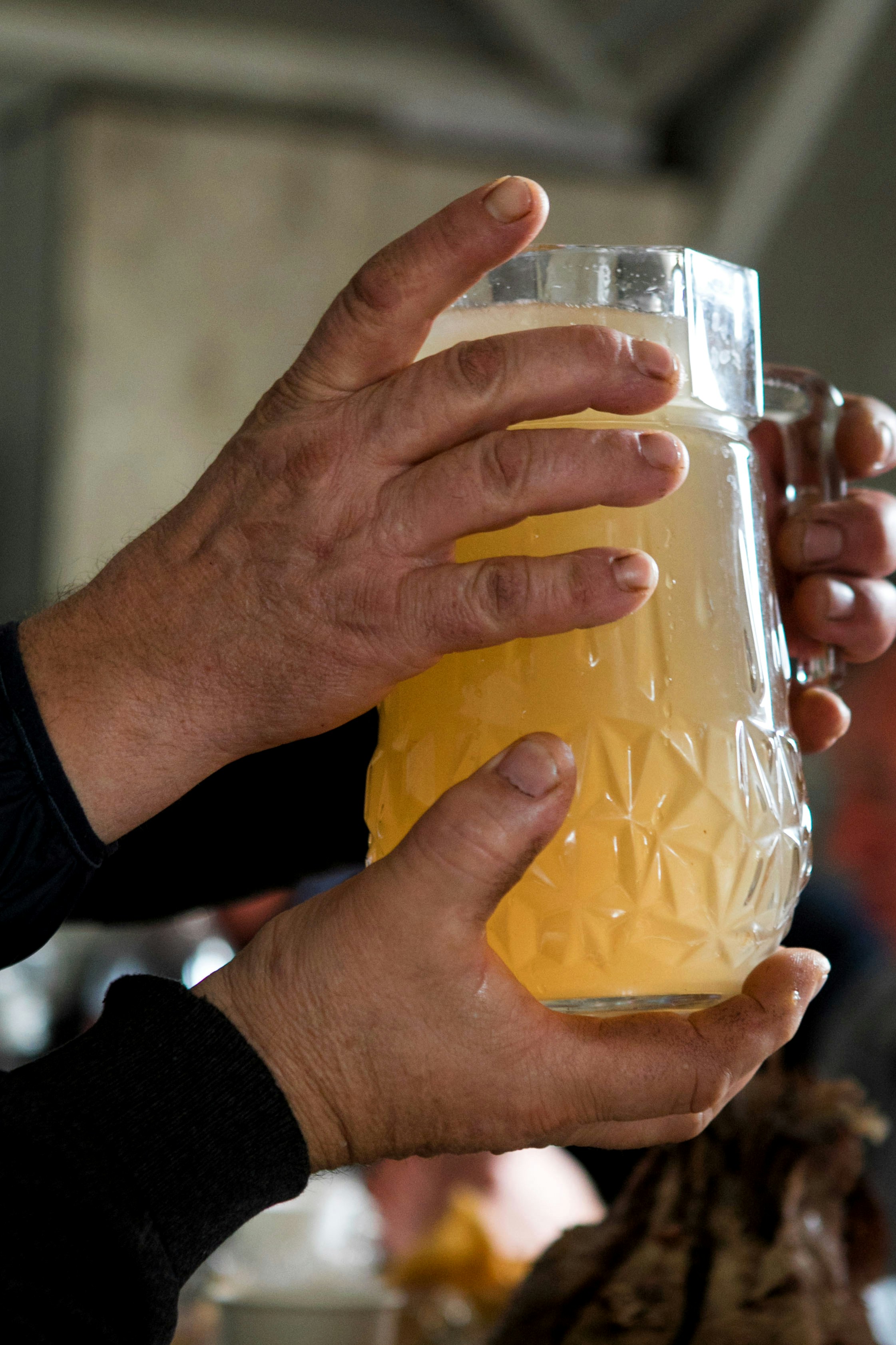 Cheers to Craftsmanship: A Toast in Hand