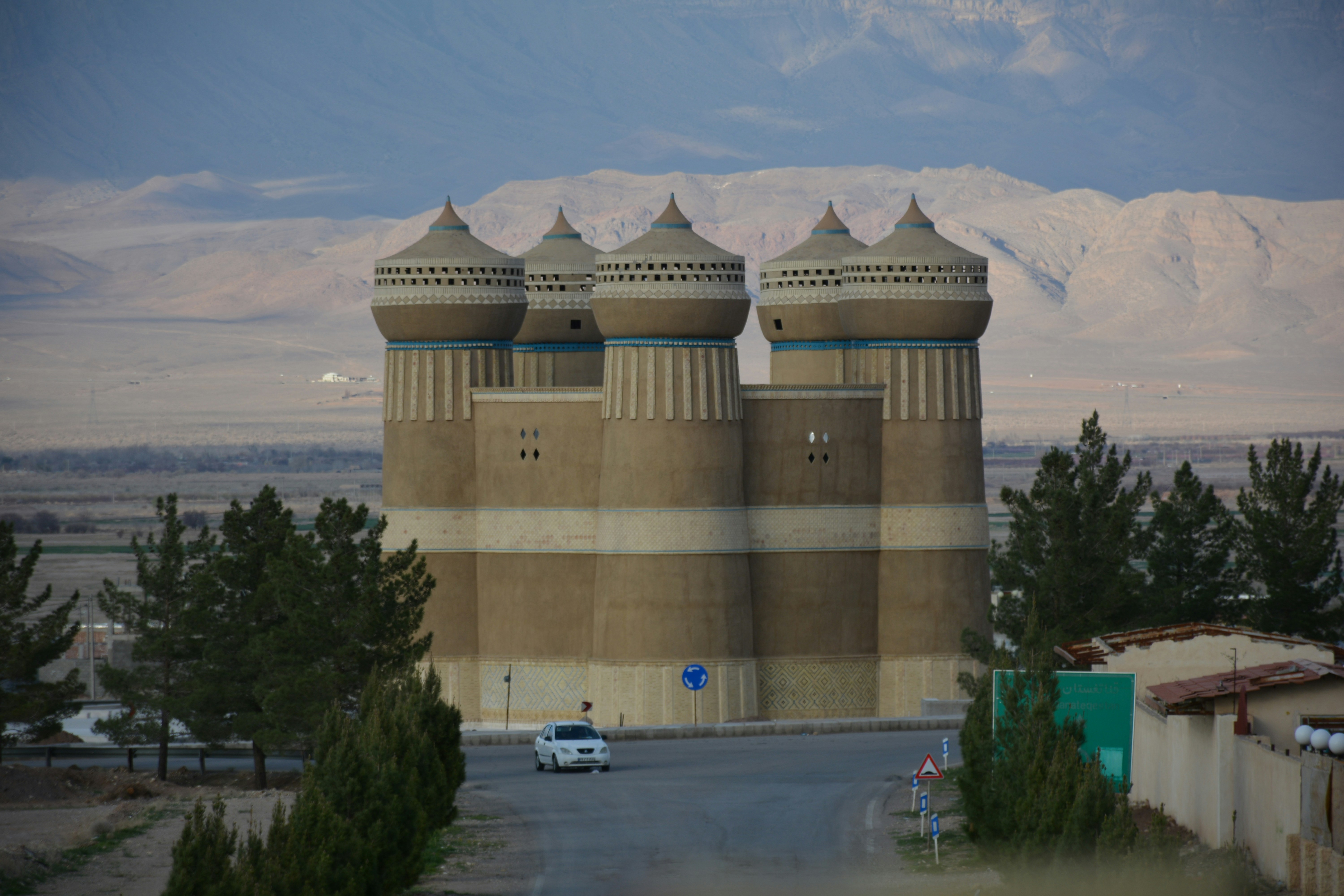 Echoes of Ancient Architecture: The Three Towers