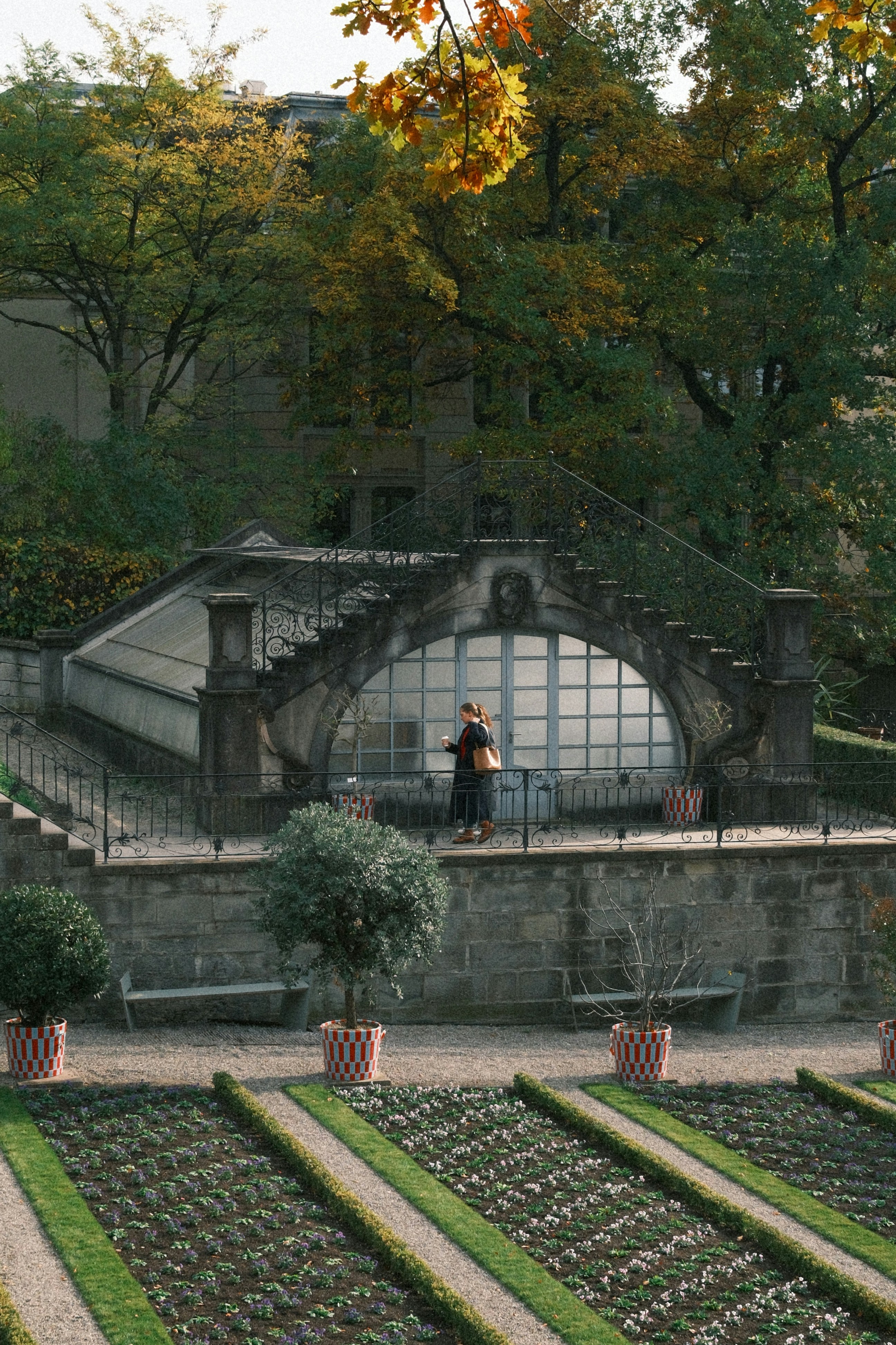 Whispers of Autumn in a Garden Retreat
