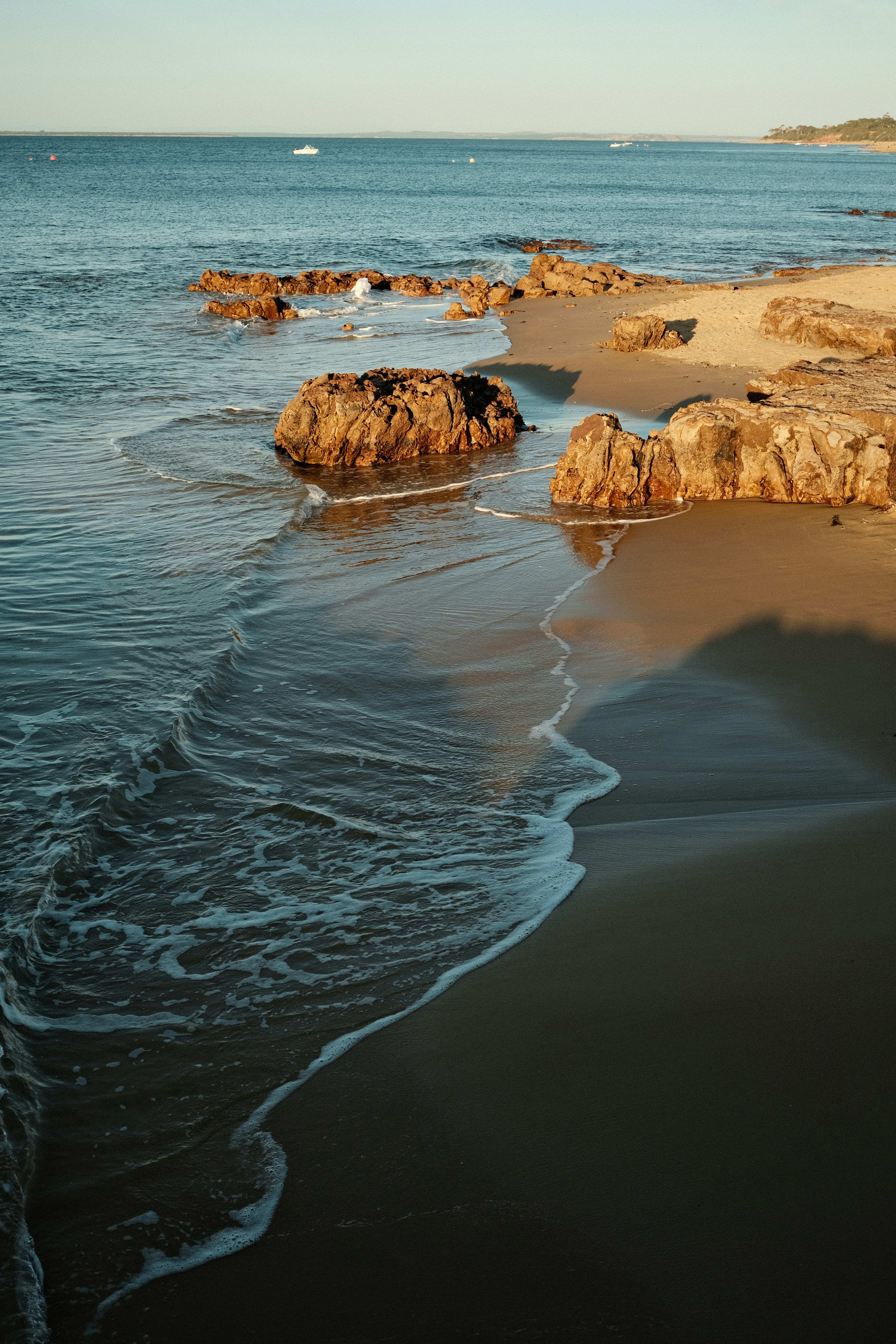 Tide's Gentle Embrace at Sunset