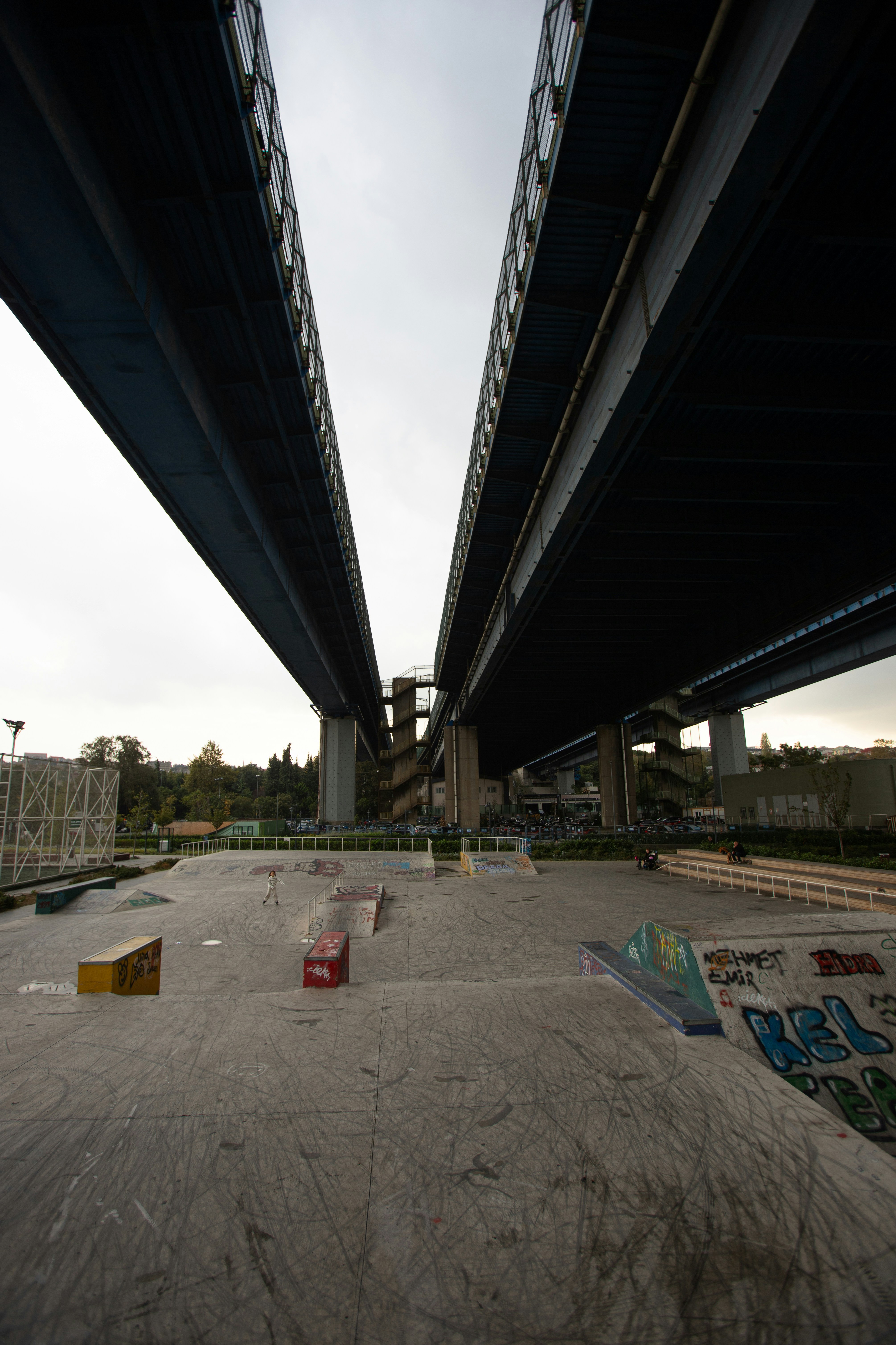 Urban Symphony: The Dance of Concrete and Sky