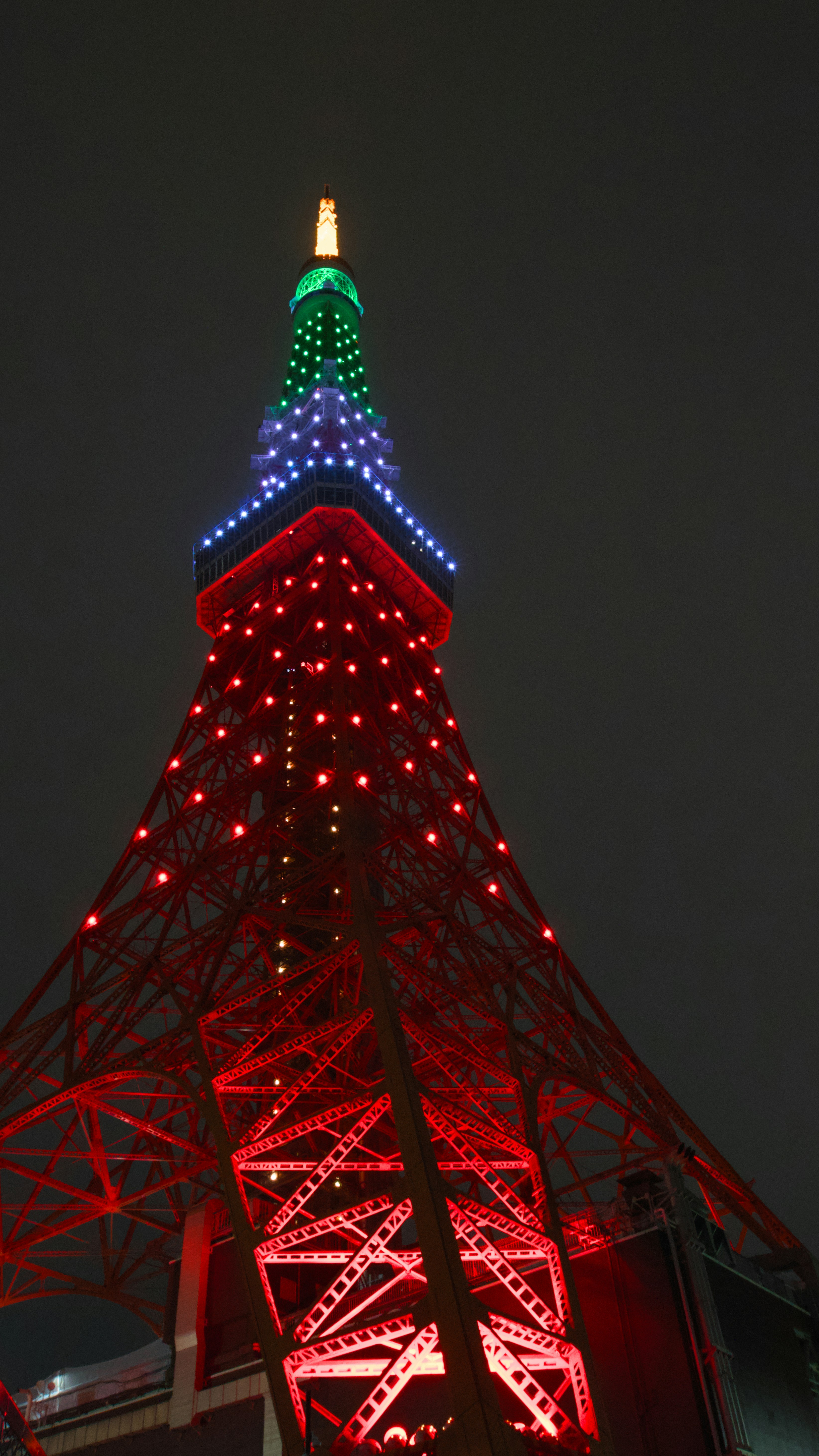Illuminated Icon: Tokyo Tower's Night Elegance