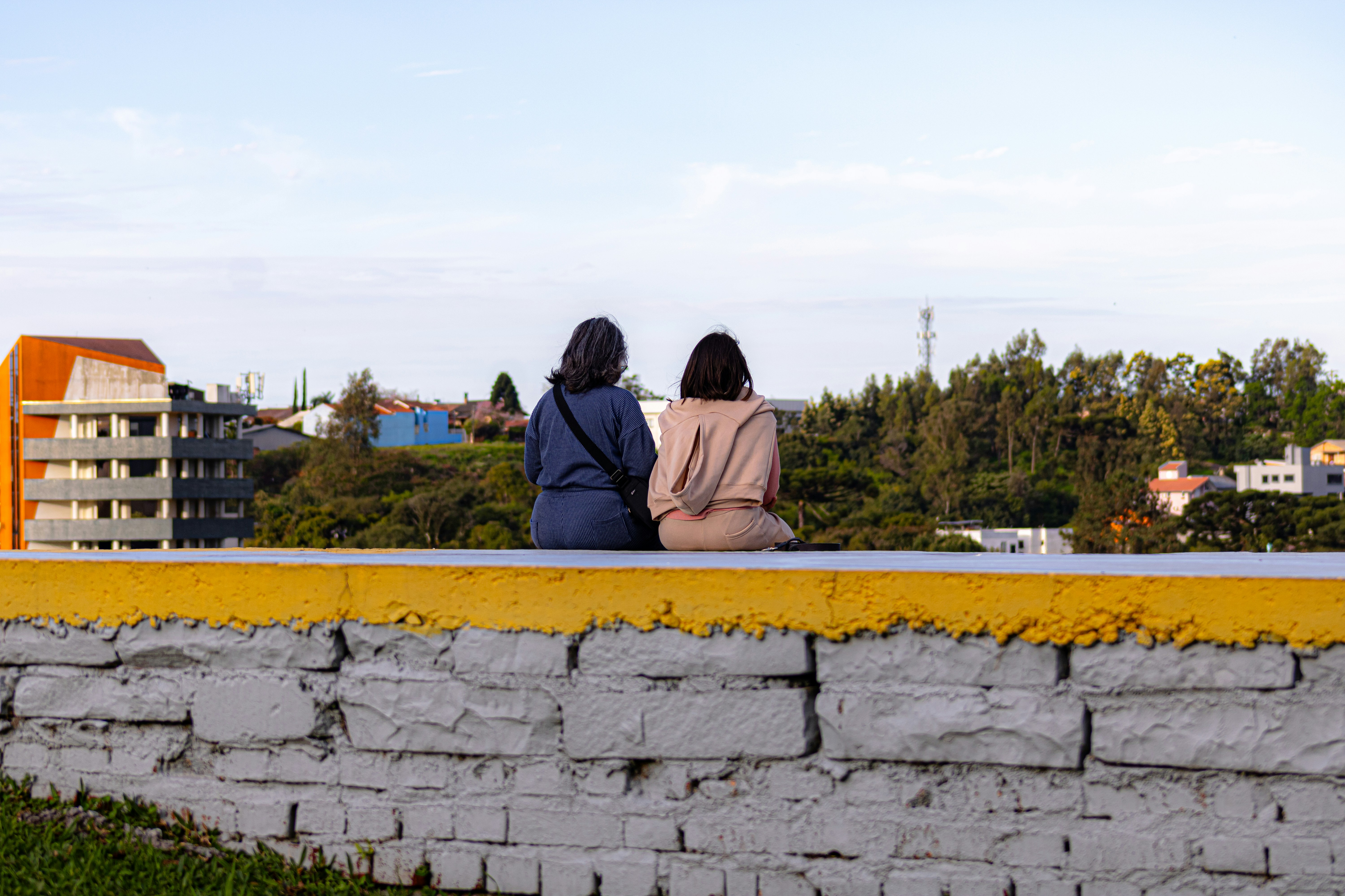 Moments of Reflection on a Cityscape