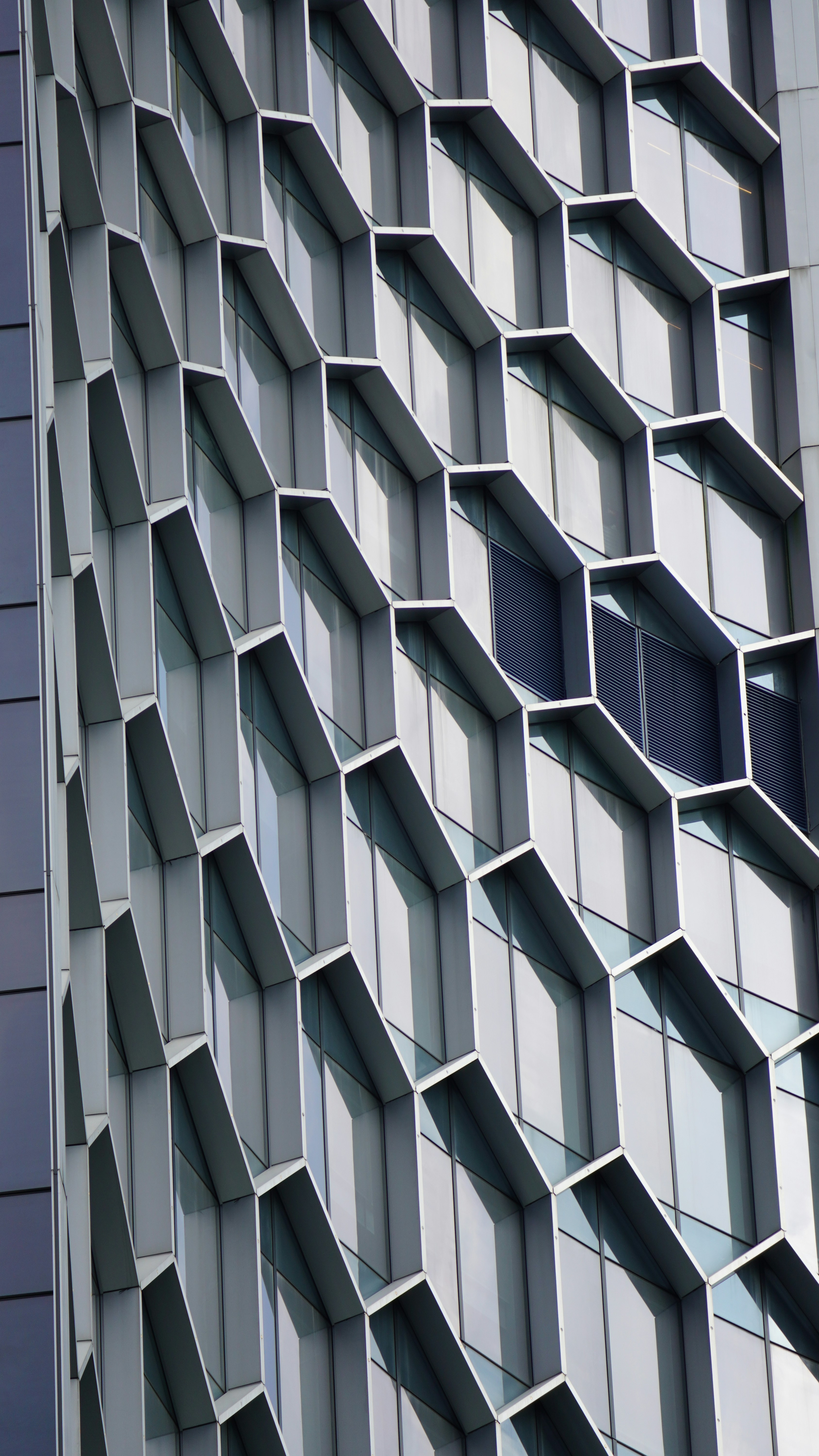 Geometric Harmony: The Facade of Modern Architecture