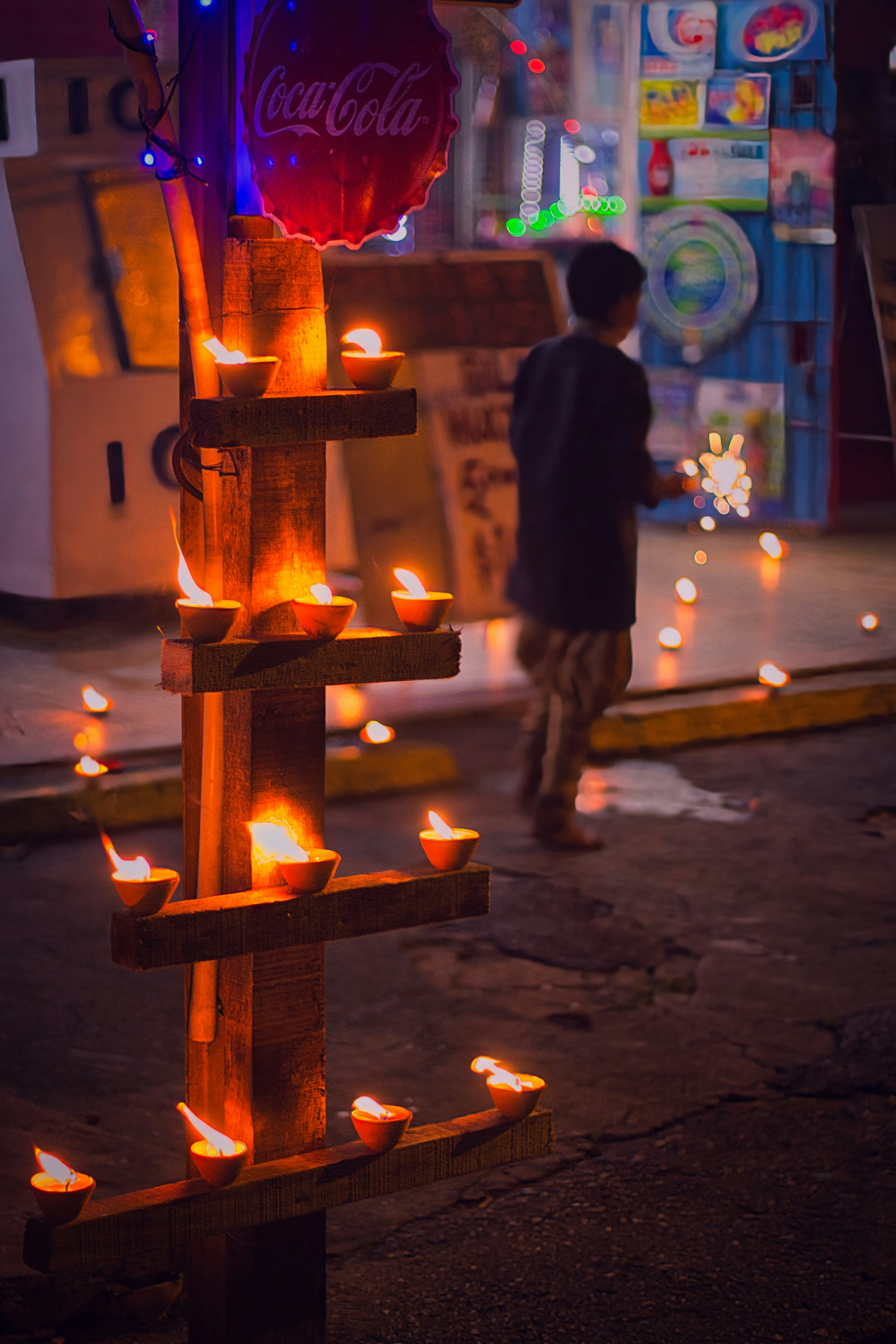 Illuminated Pathways of Celebration