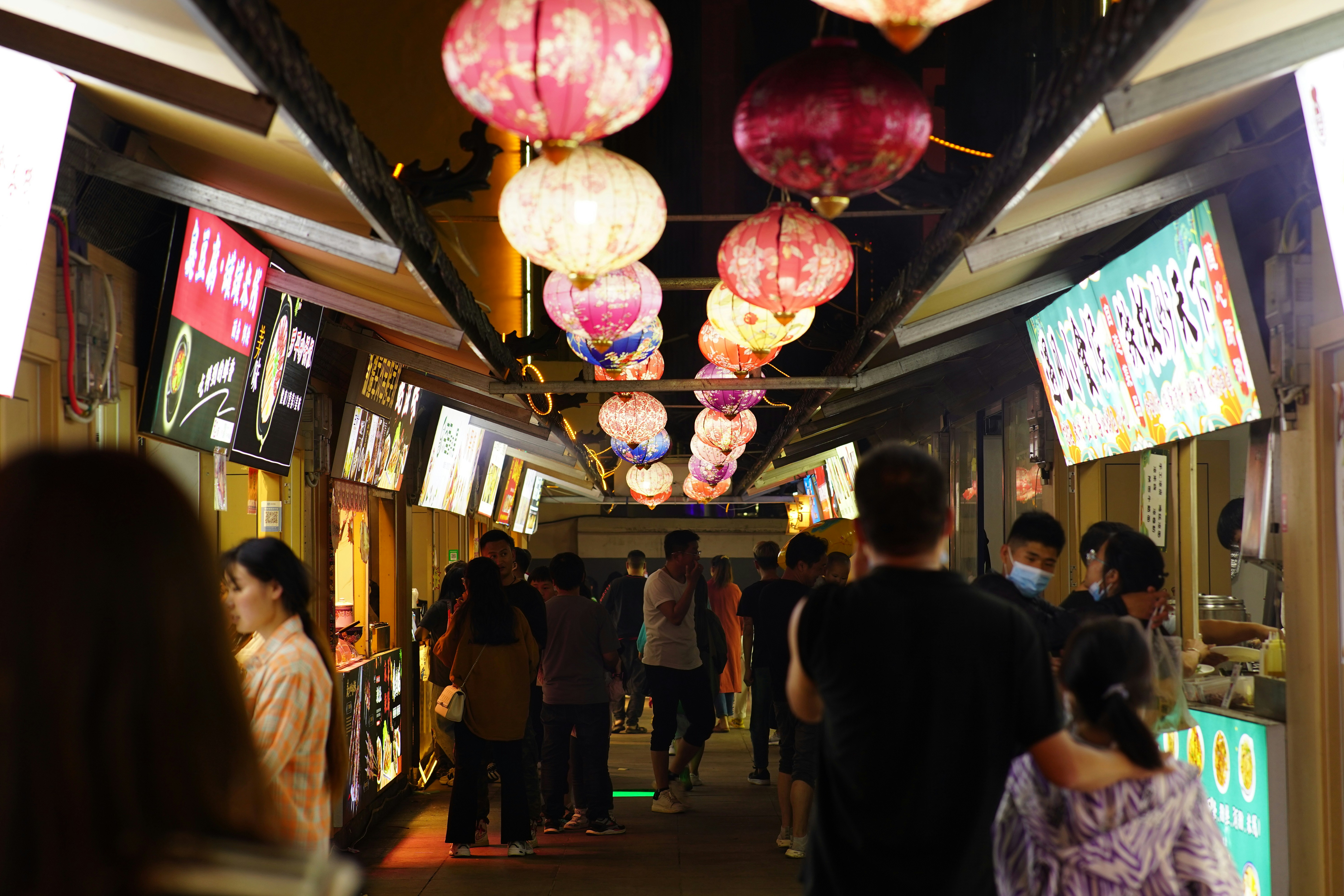 Lantern-Lit Stroll Through Culinary Delights