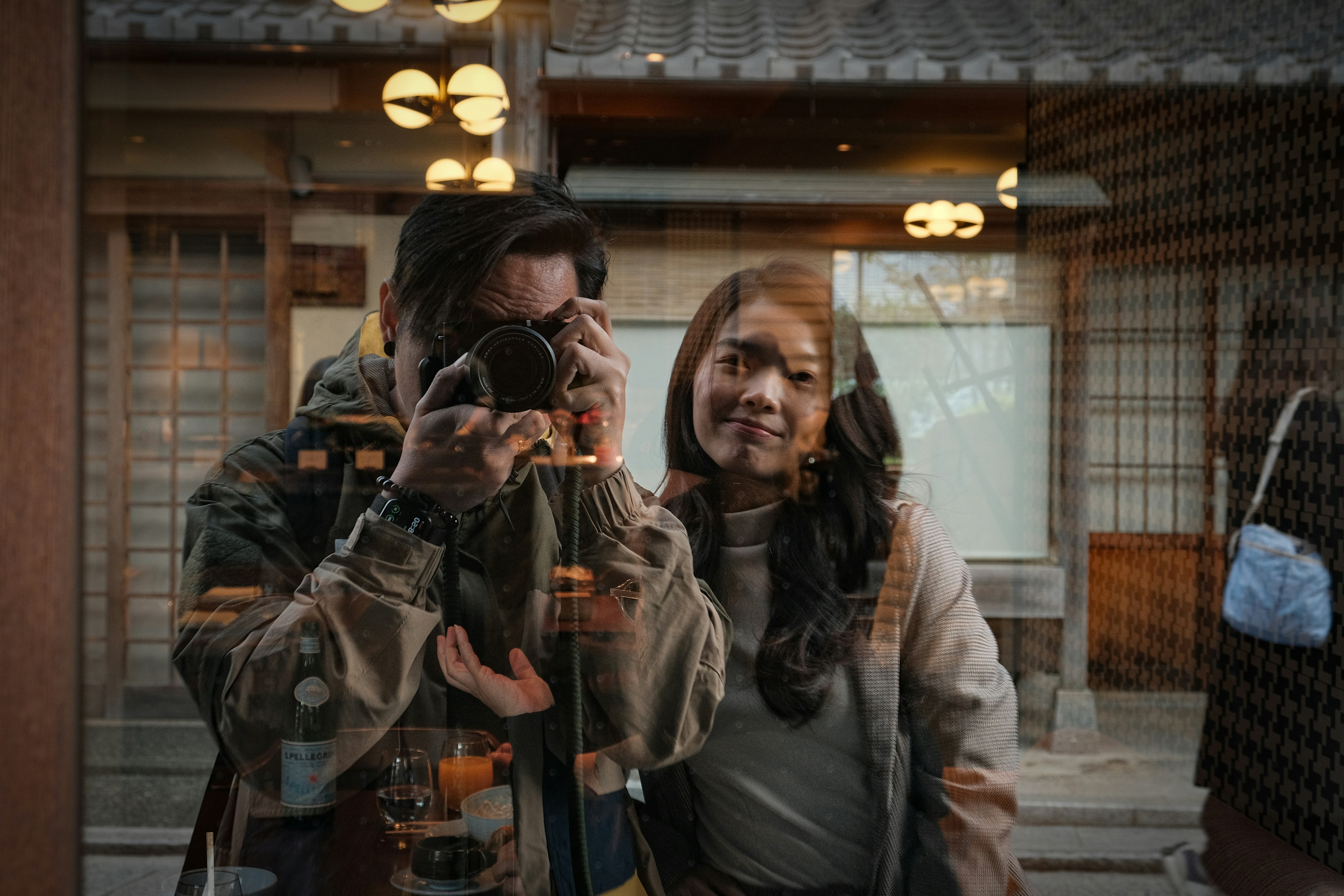 Reflections of Connection: A Moment Captured