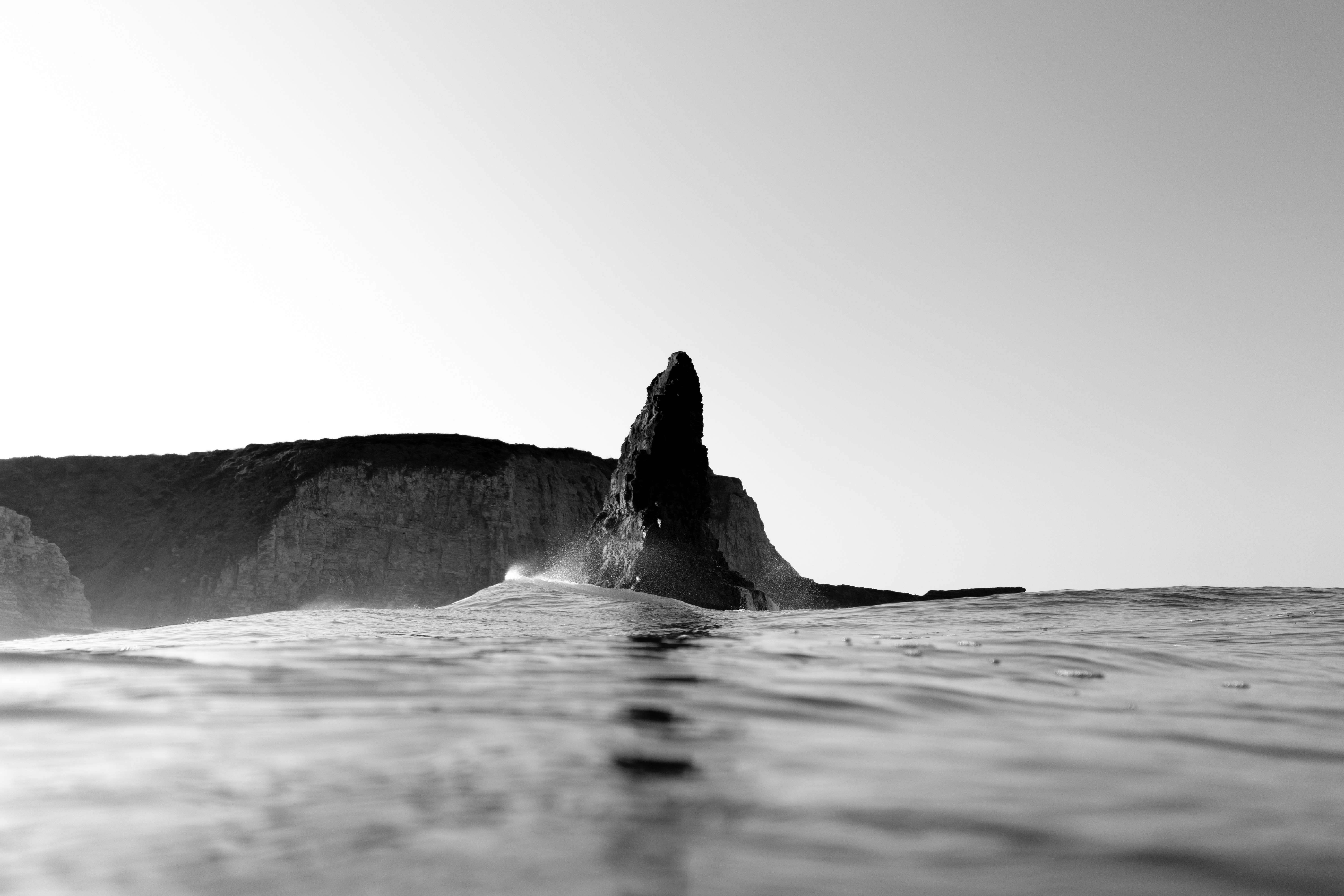 Monolithic Silence: A Coastal Sentinel