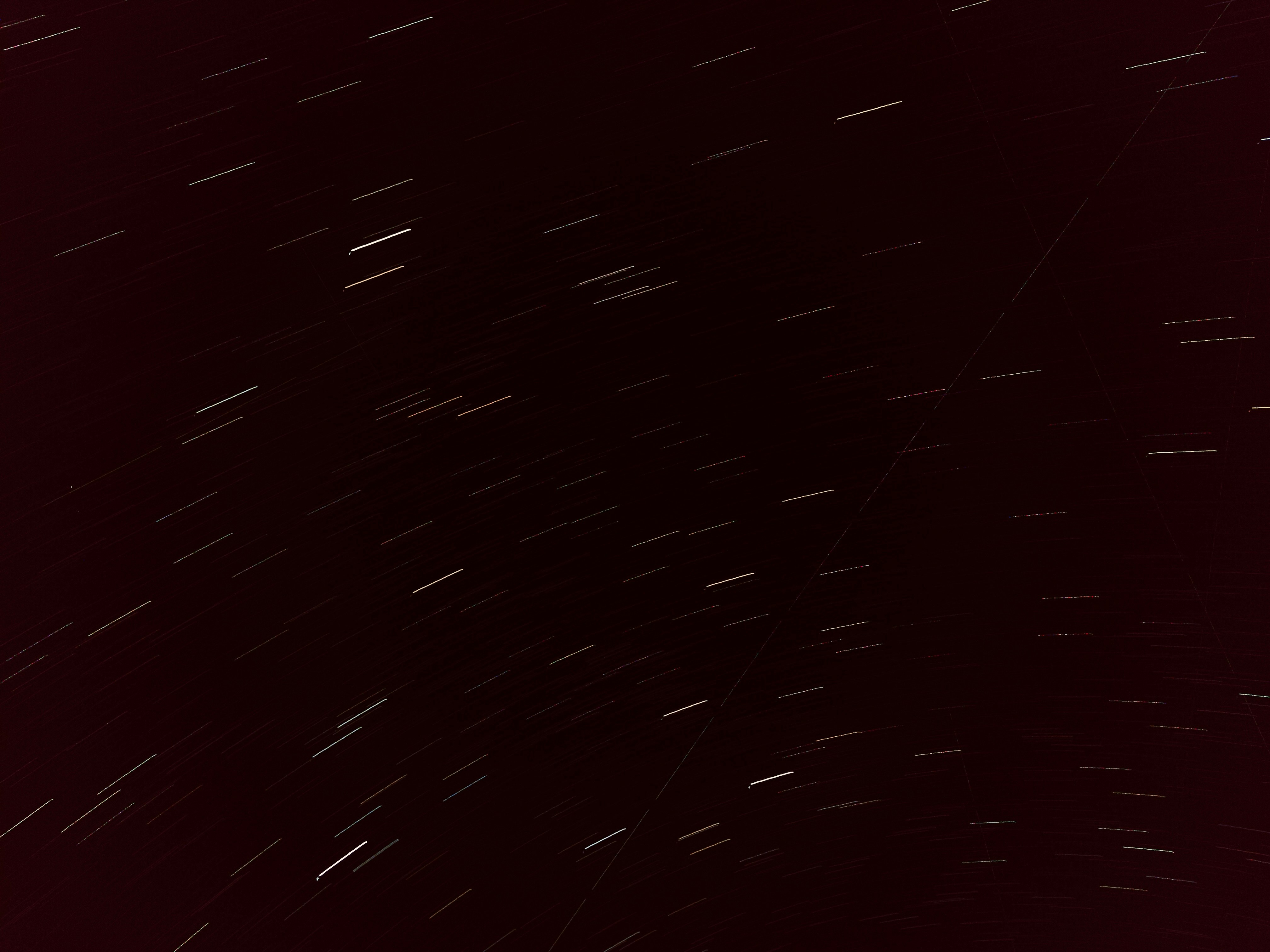 Star trails | Star trails in a dark night sky