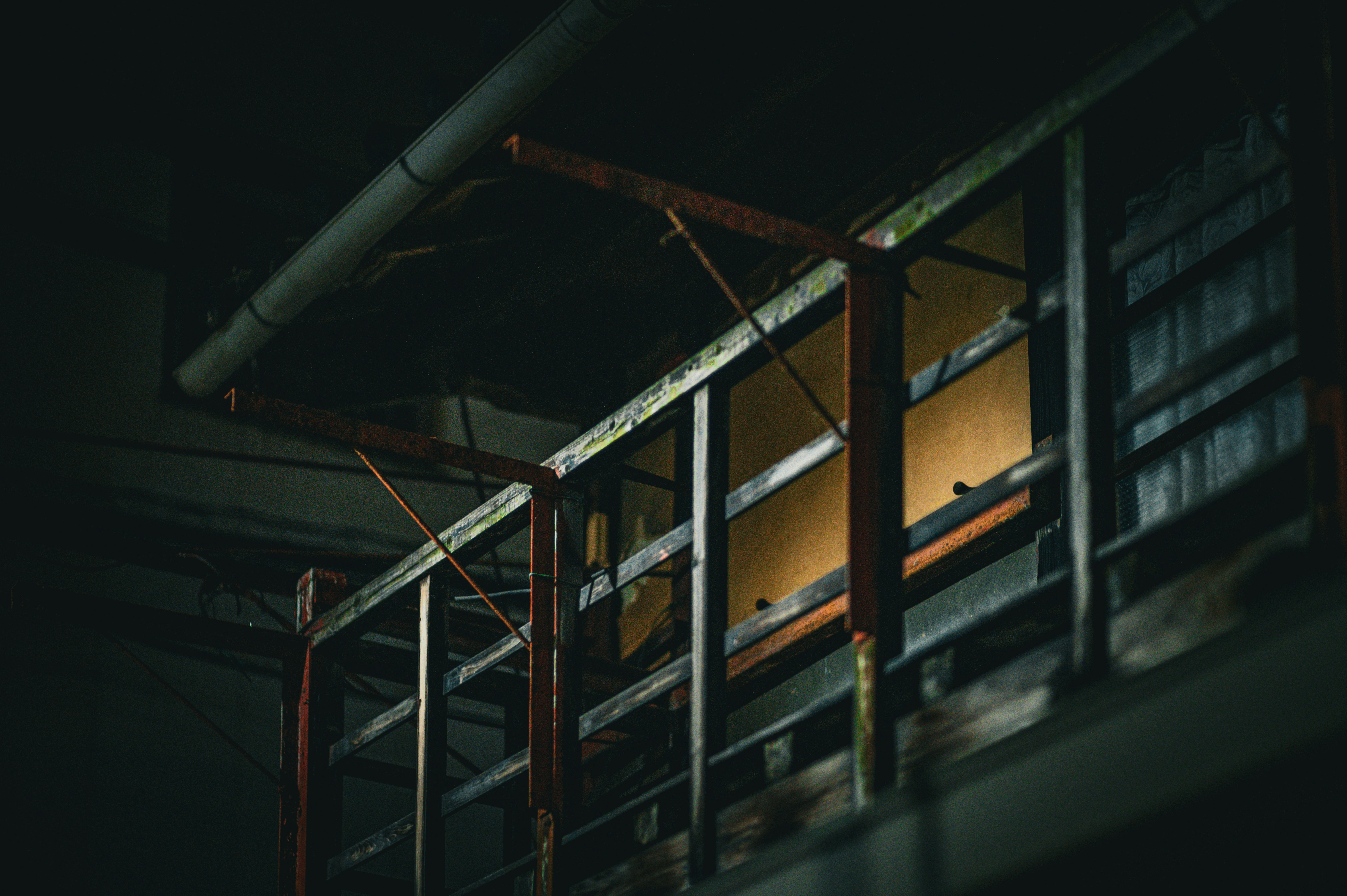 Whispers of Abandonment: The Forgotten Scaffold