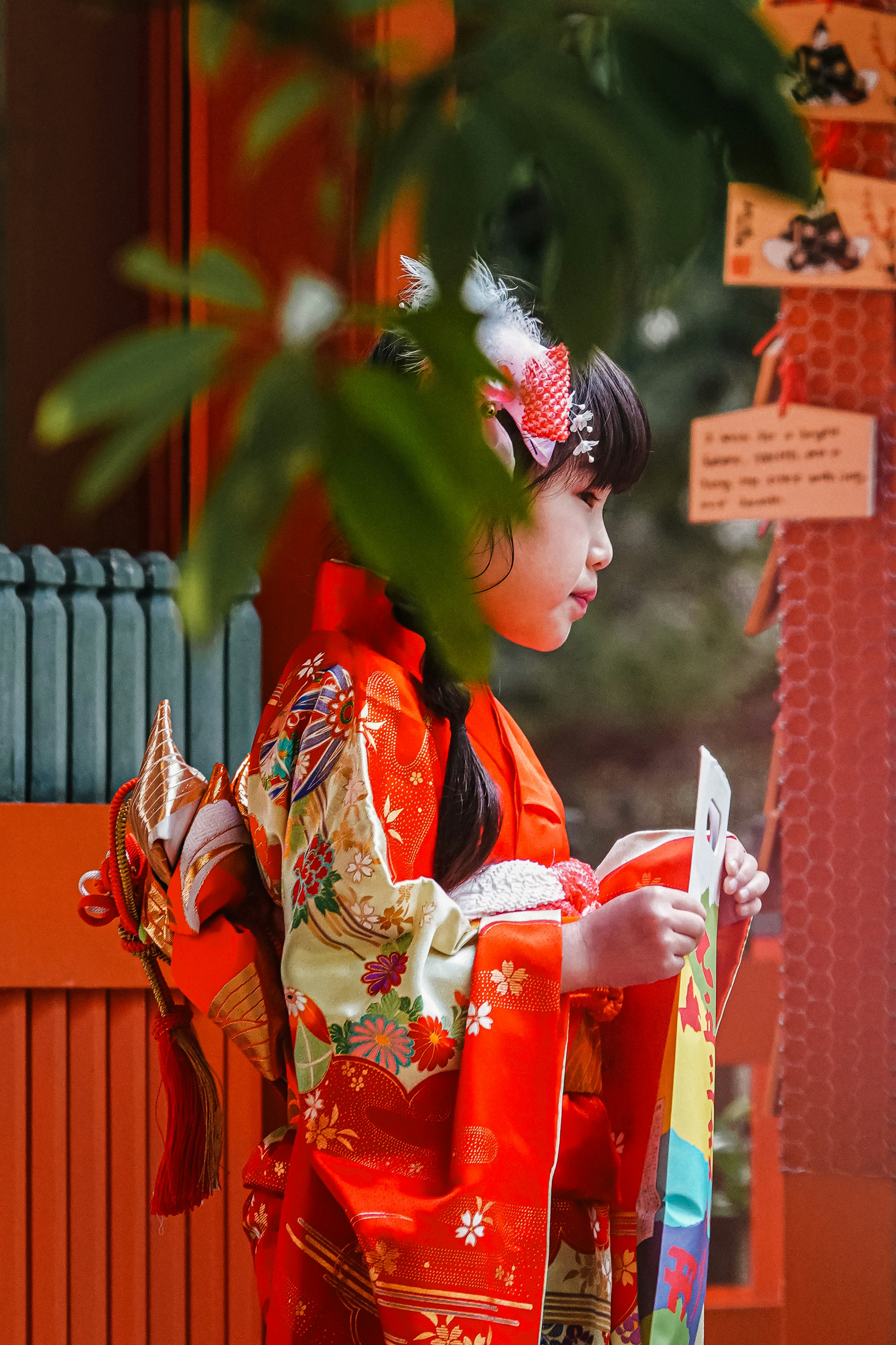 Whispers of Tradition: A Young Girl's Cultural Journey