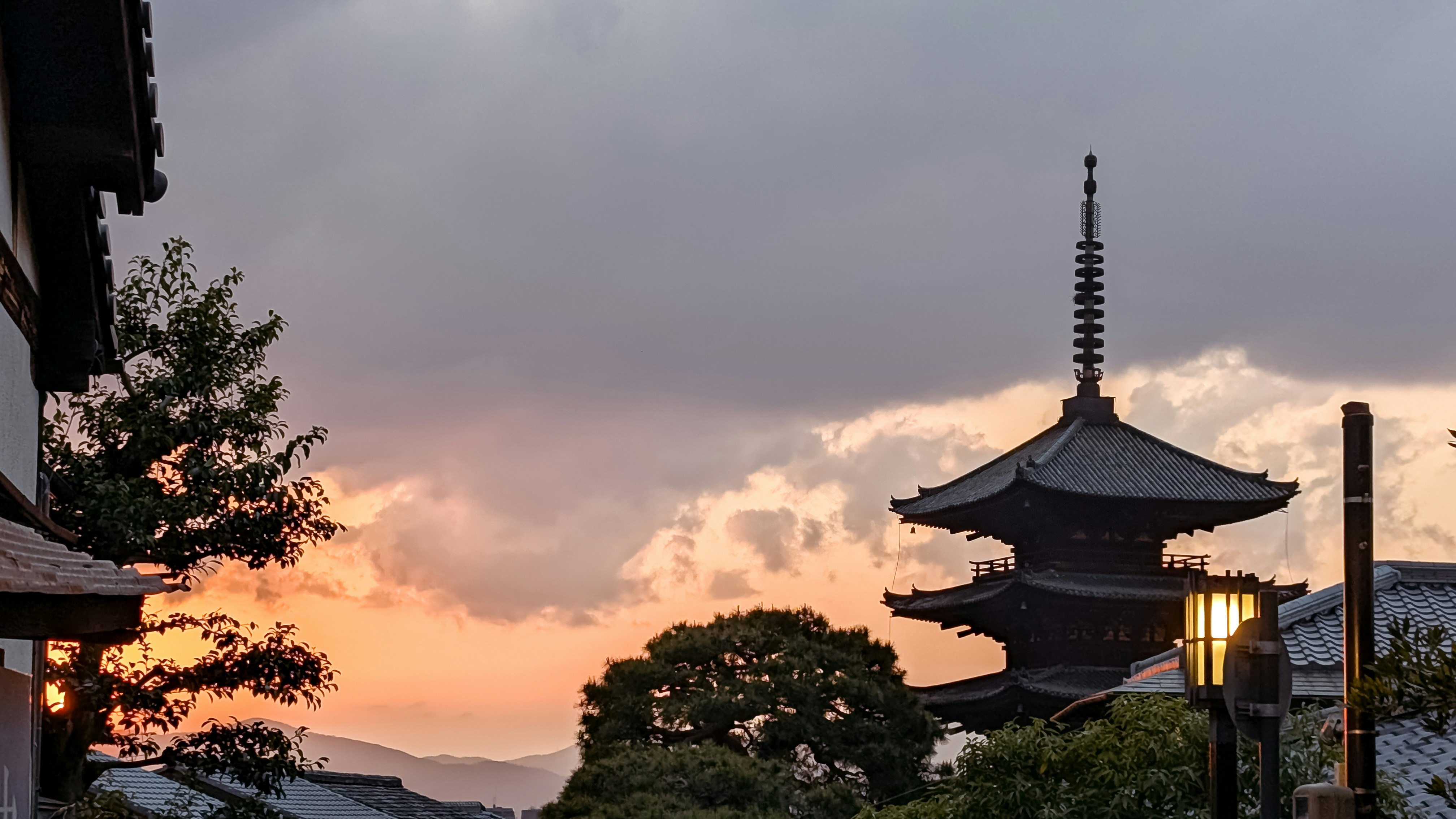 Twilight Serenity: The Pagoda's Embrace