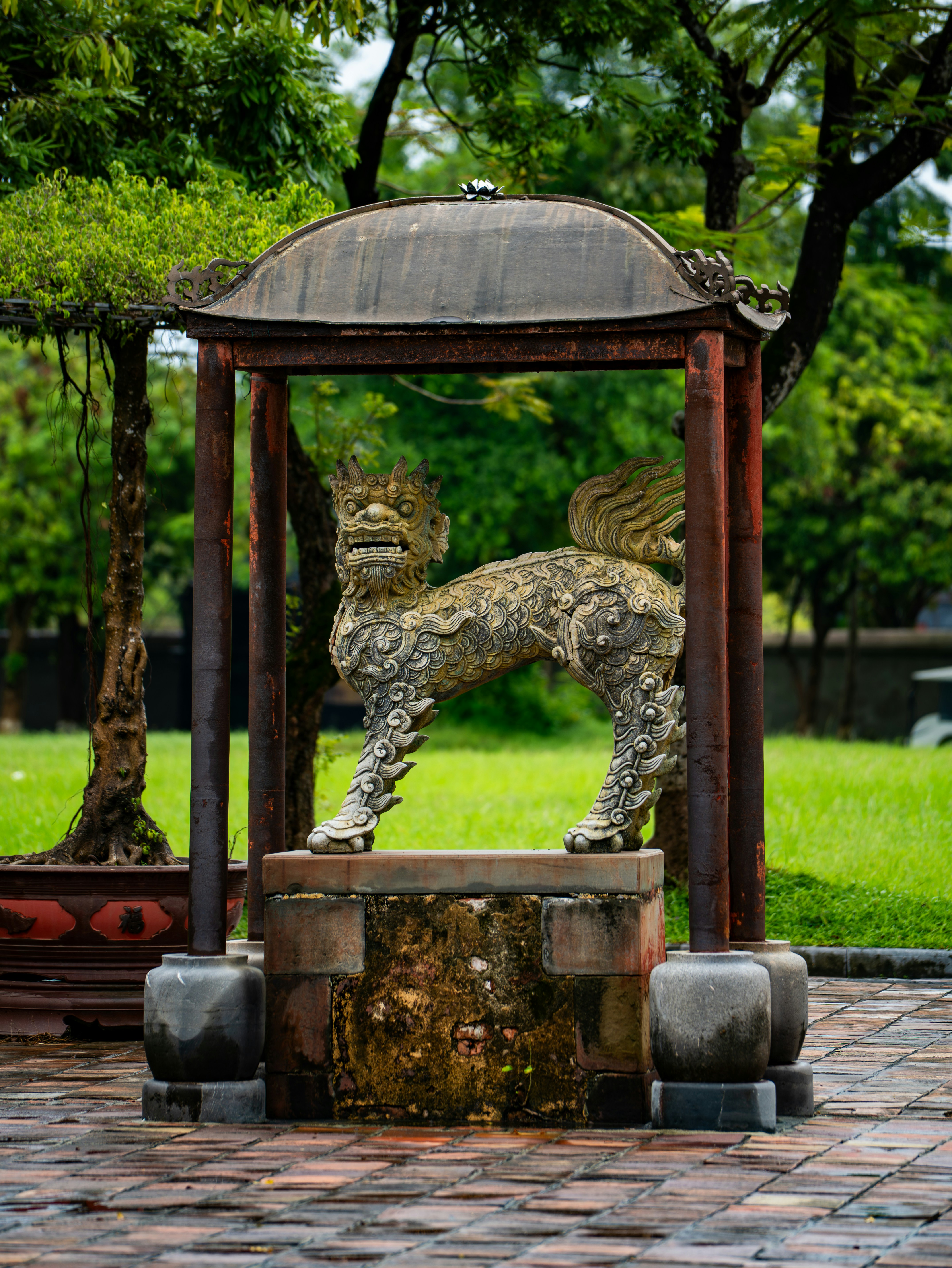 Guardian of Serenity: The Stone Sentinel