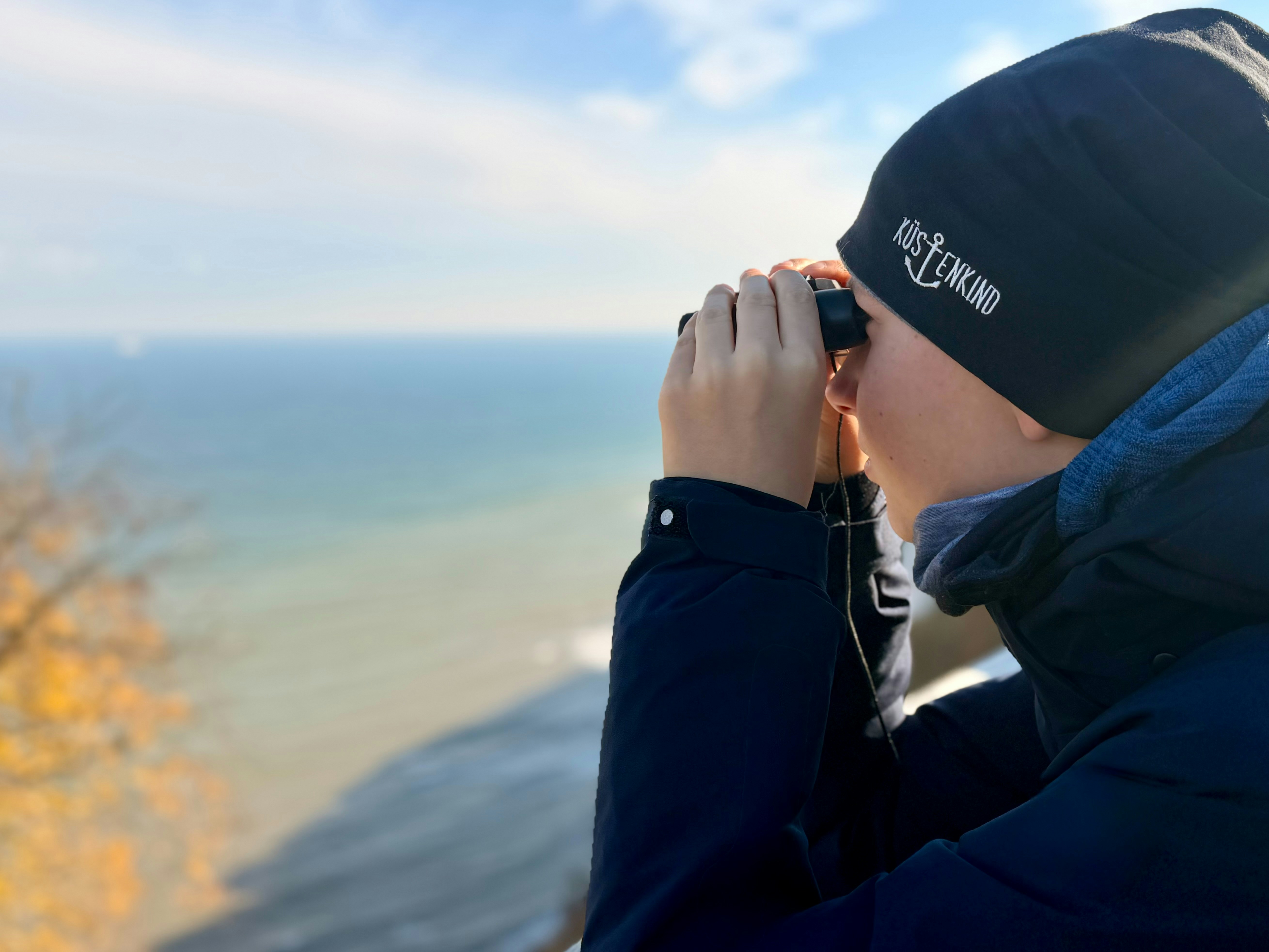 A Moment of Discovery by the Waterside