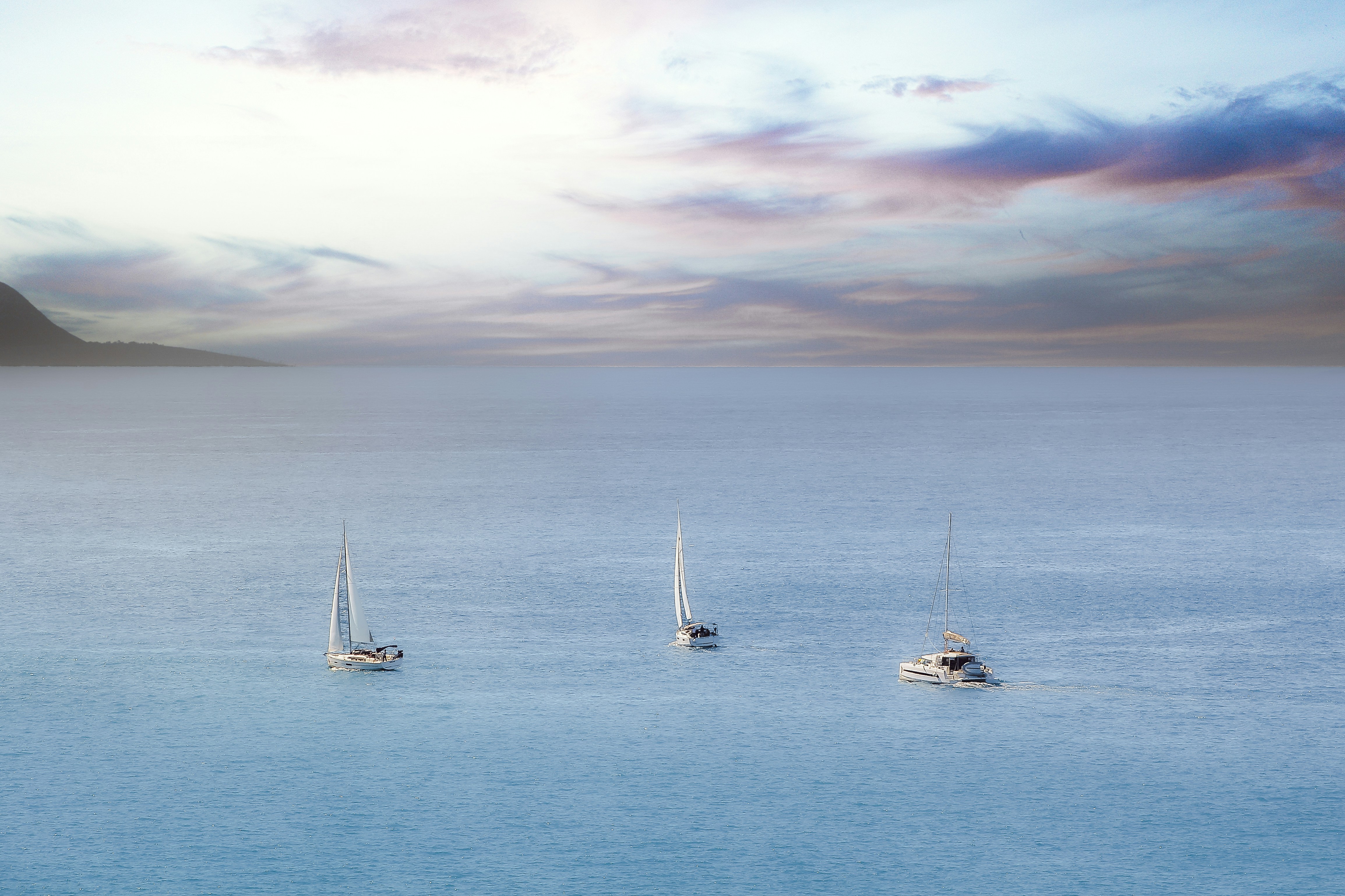 Tranquil Horizons: Sailing into Serenity
