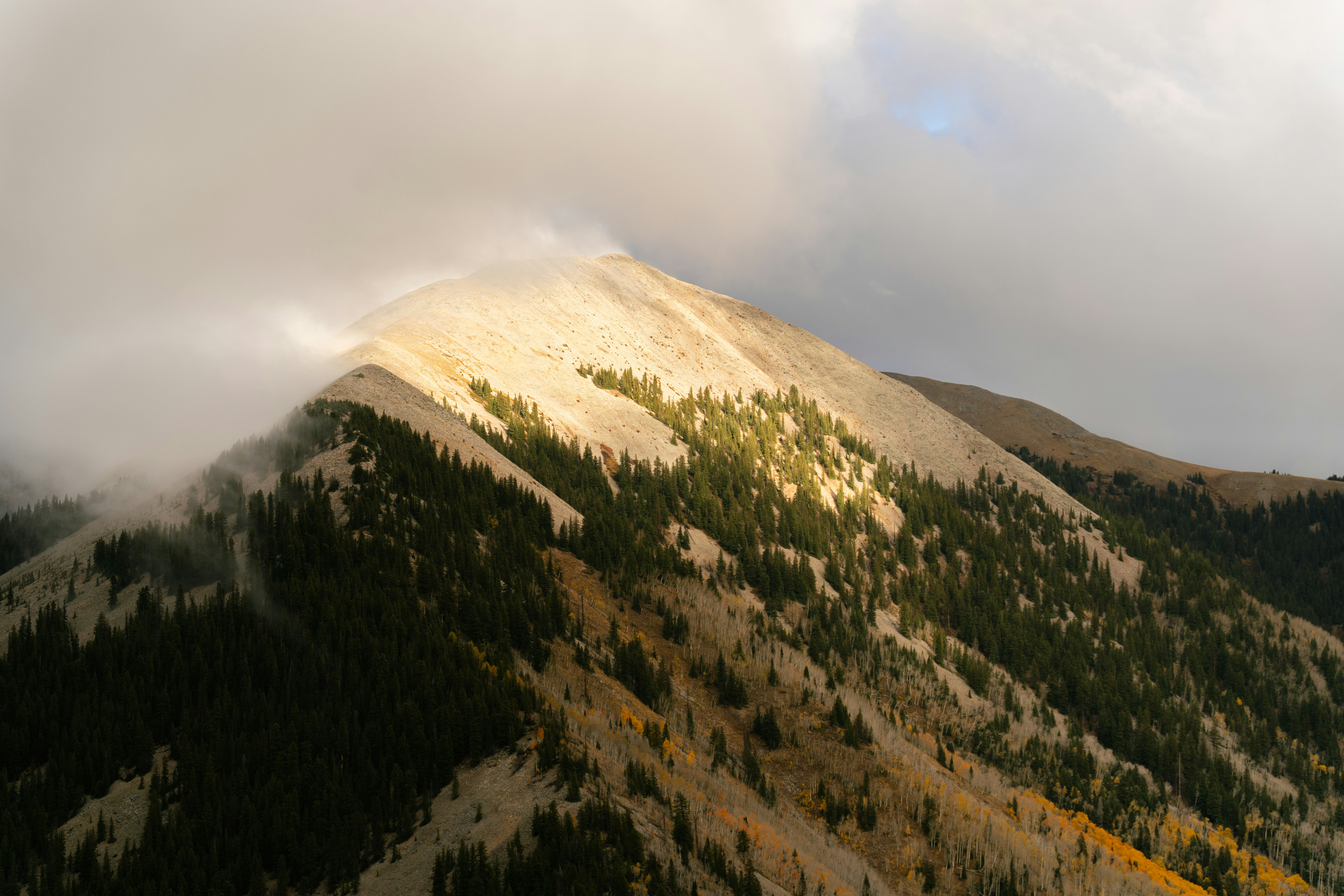 Whispers of Light on Mountain Peaks