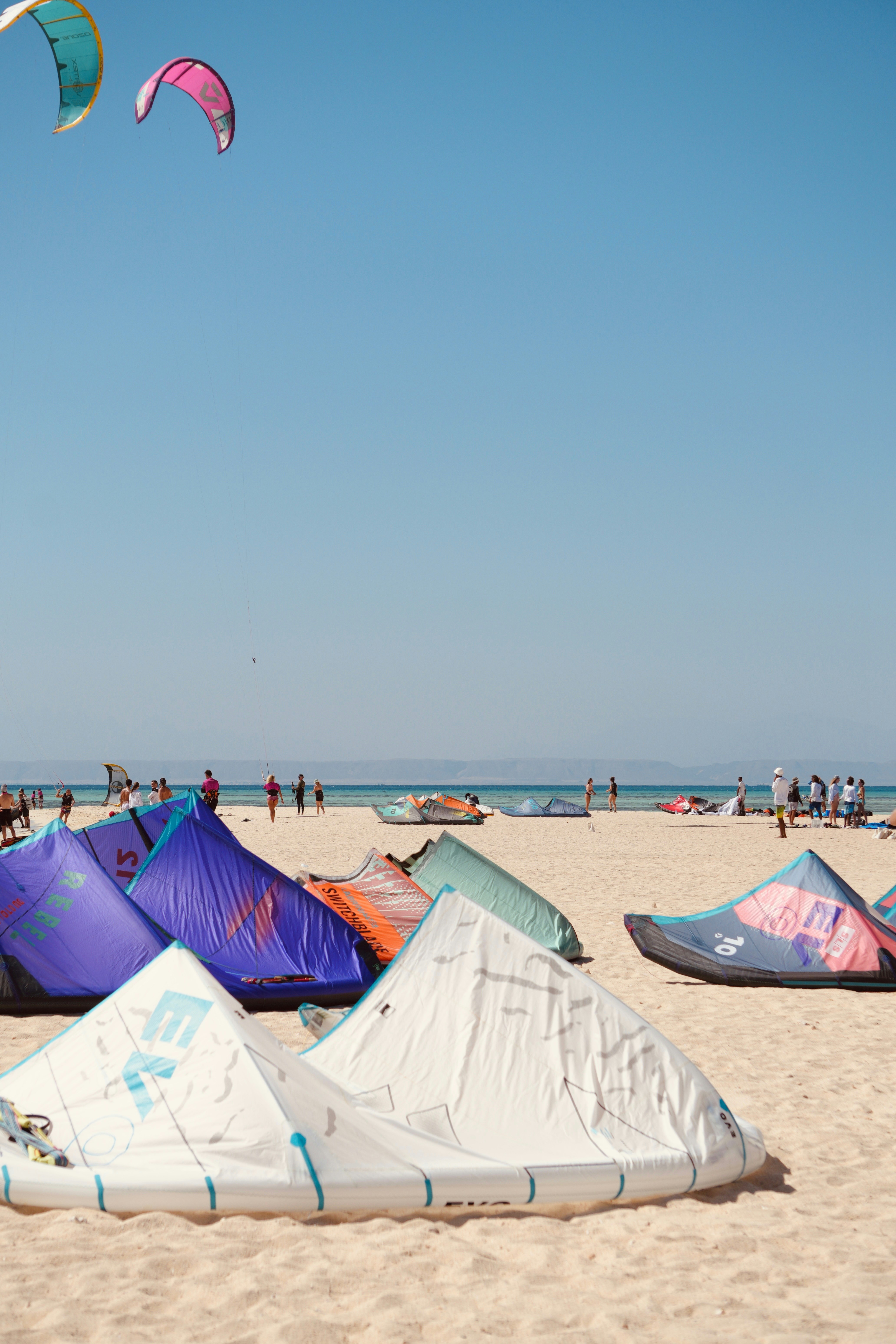 Kitesurfing Bliss on Sandy Shores