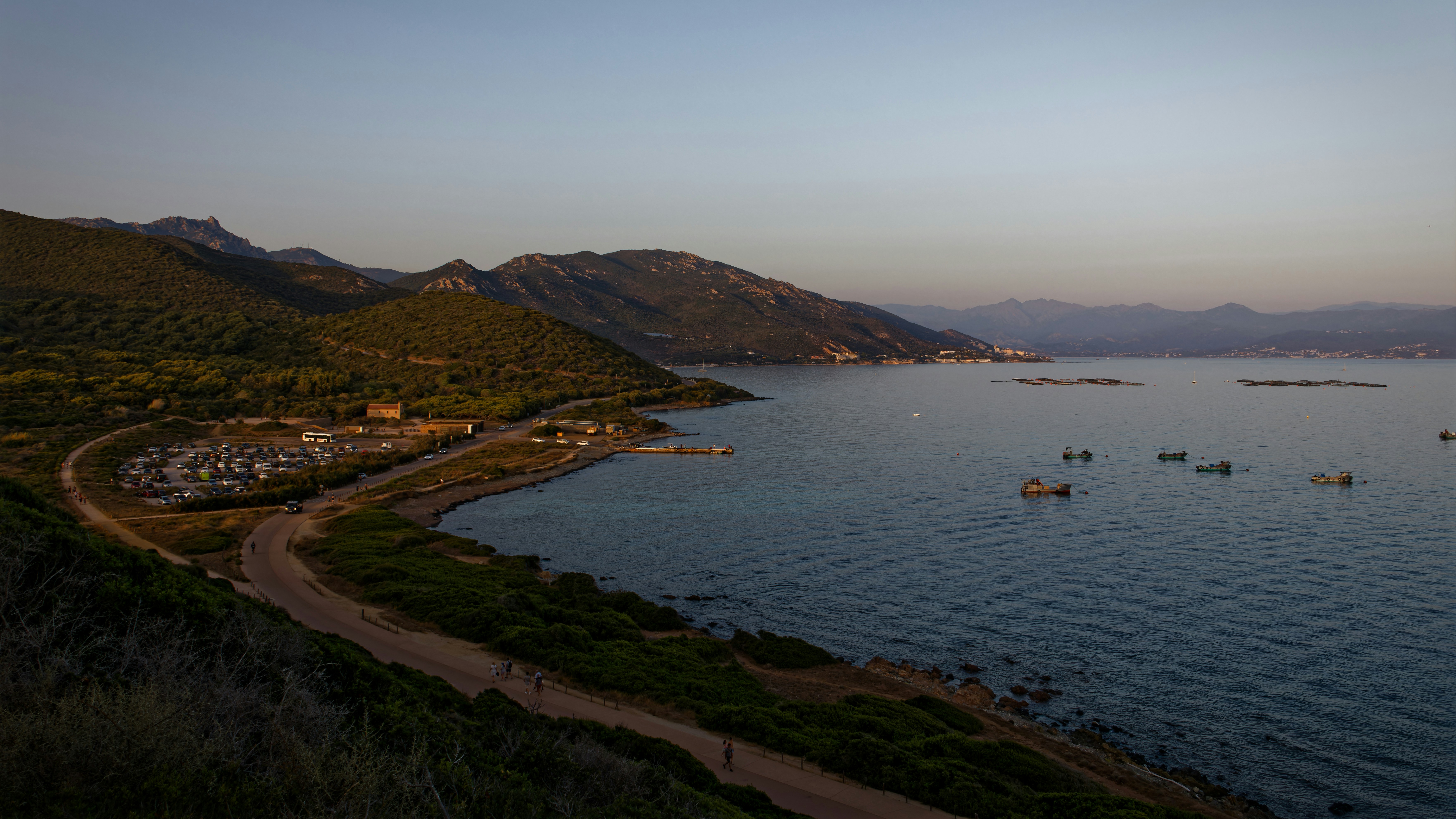Serenity at Dusk: A Coastal Retreat