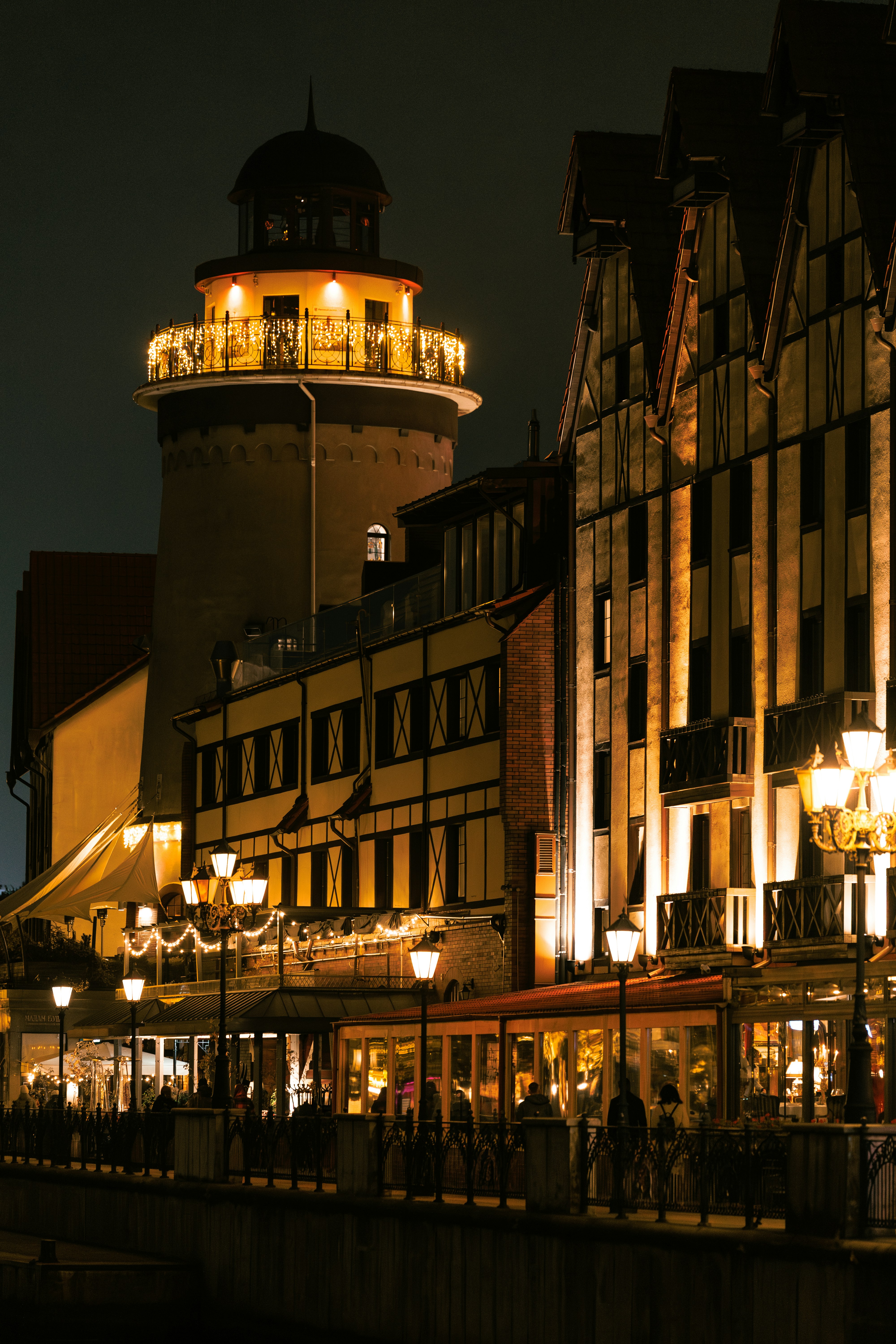Illuminated Heritage: A Night by the Waterside