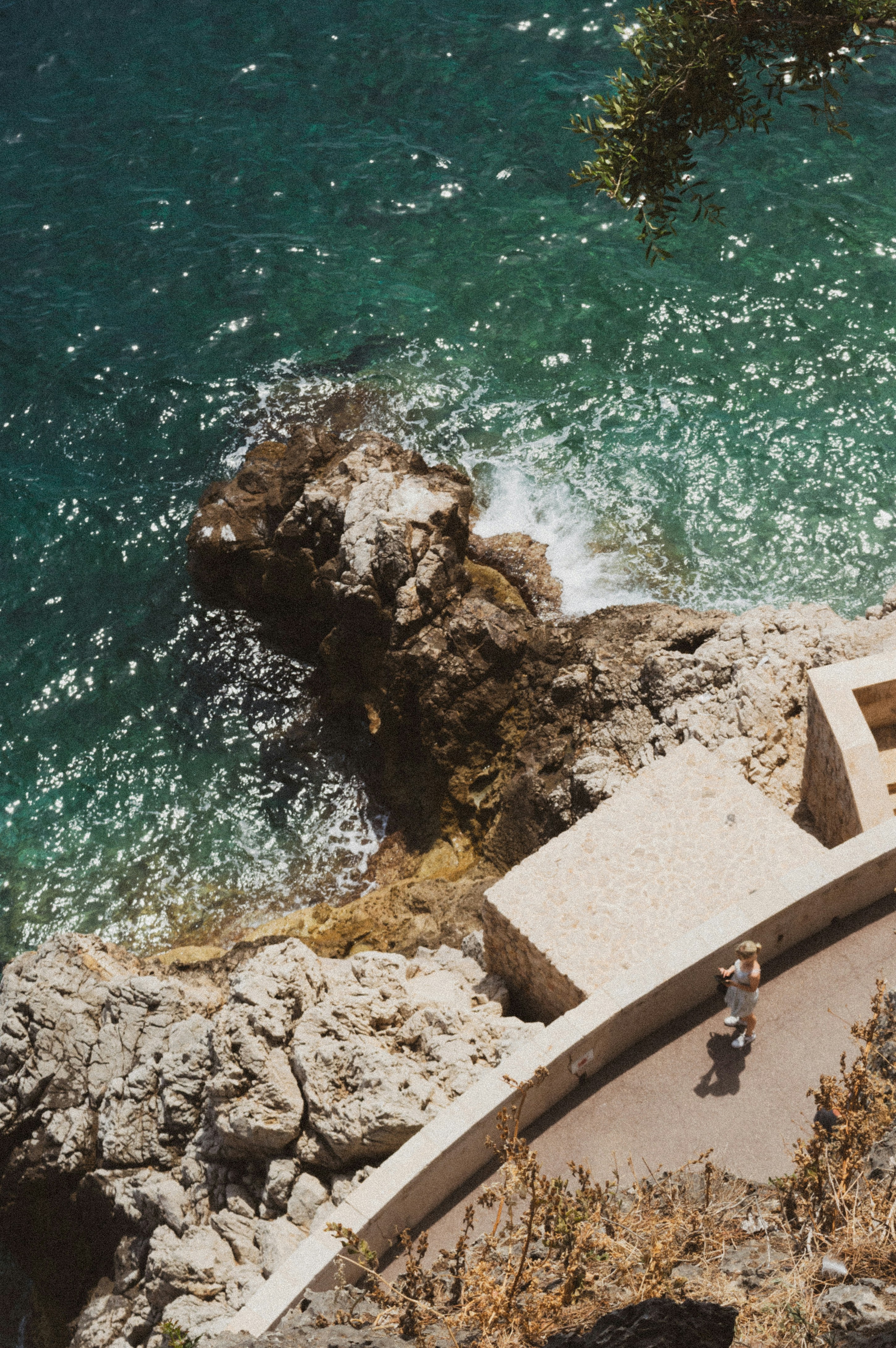 Waves Whispering Secrets to Rocky Shores