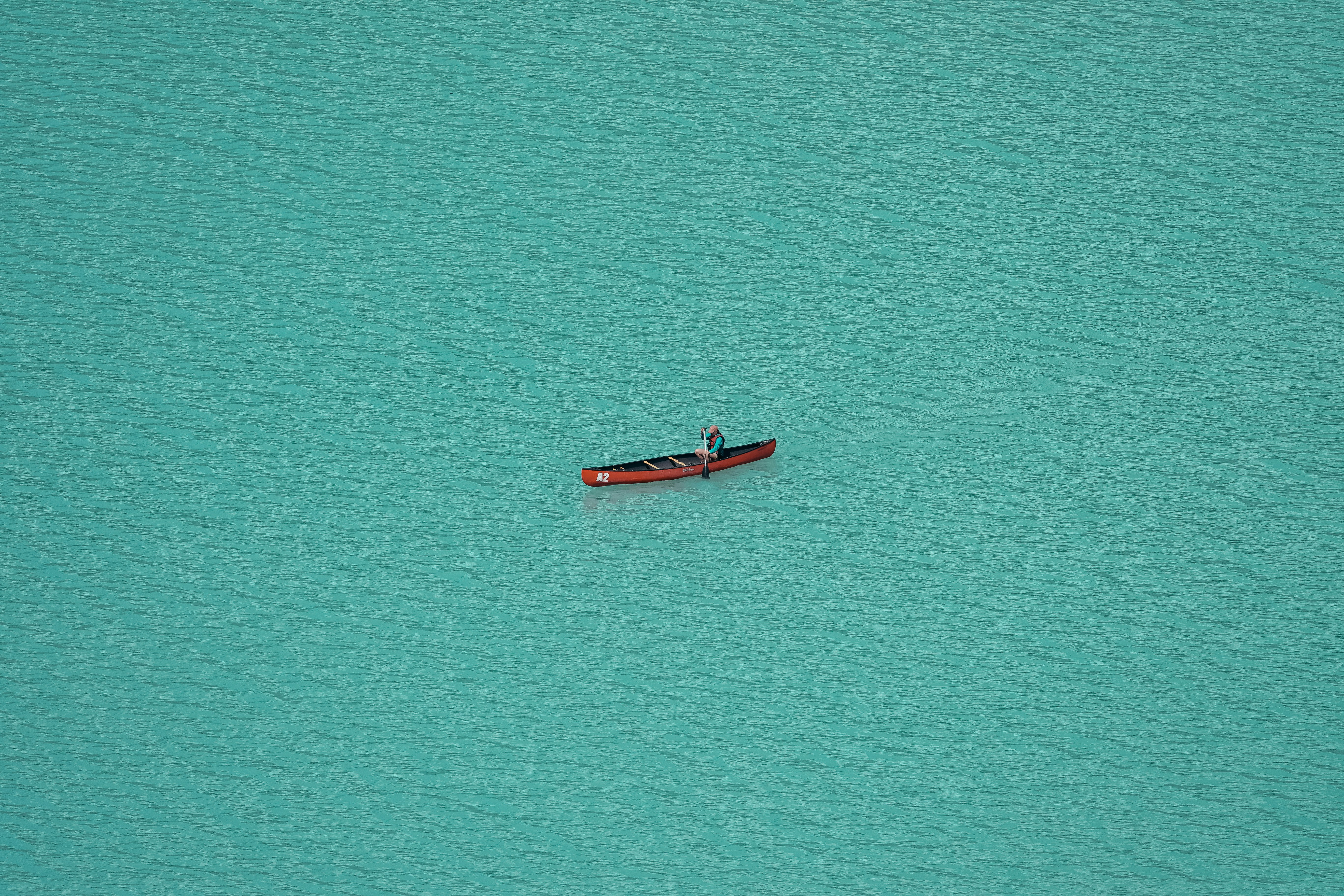 Solitude on Serene Waters