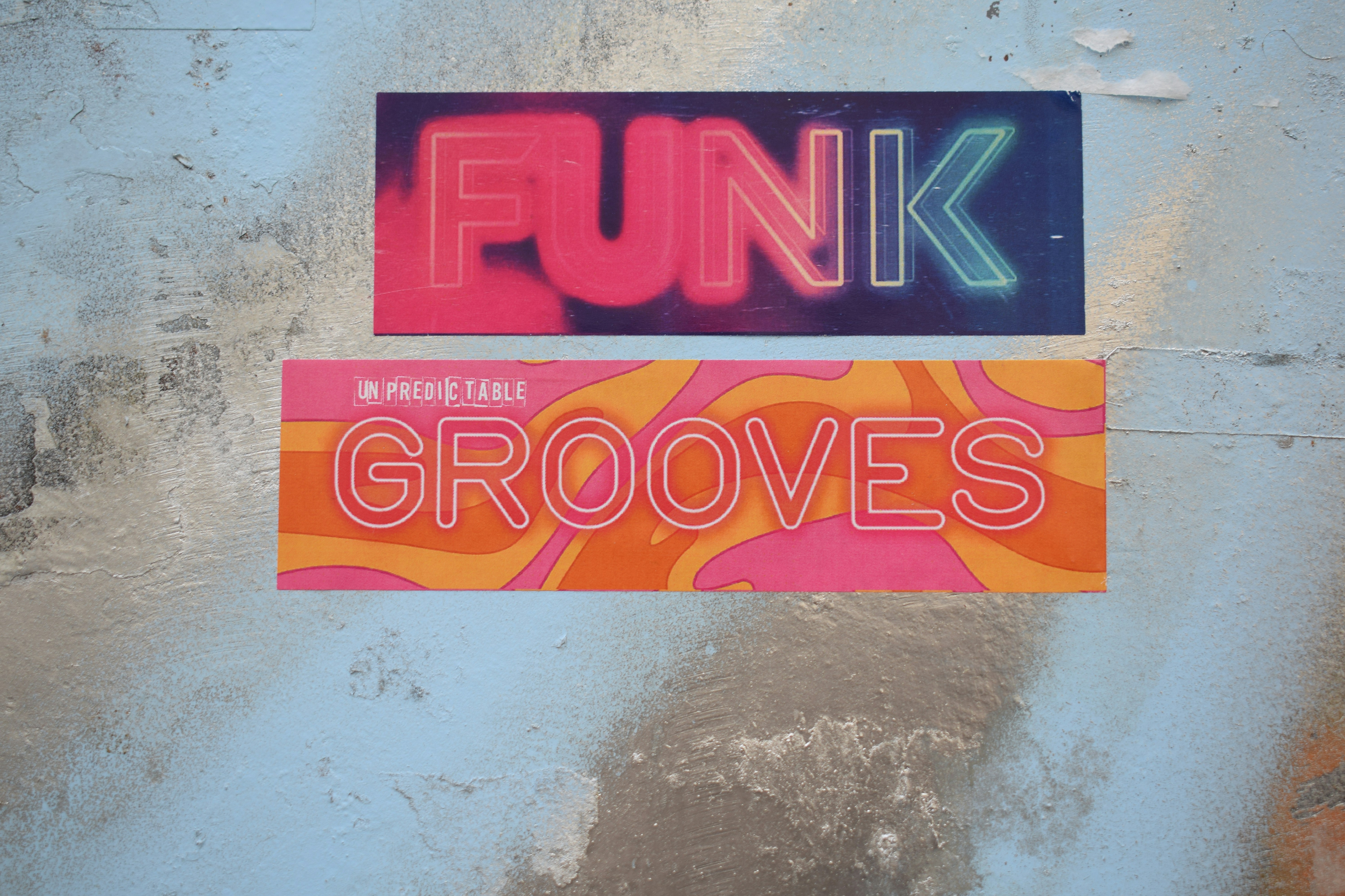 Funk and grooves neon signs on wall photo – Free Party Image on Unsplash