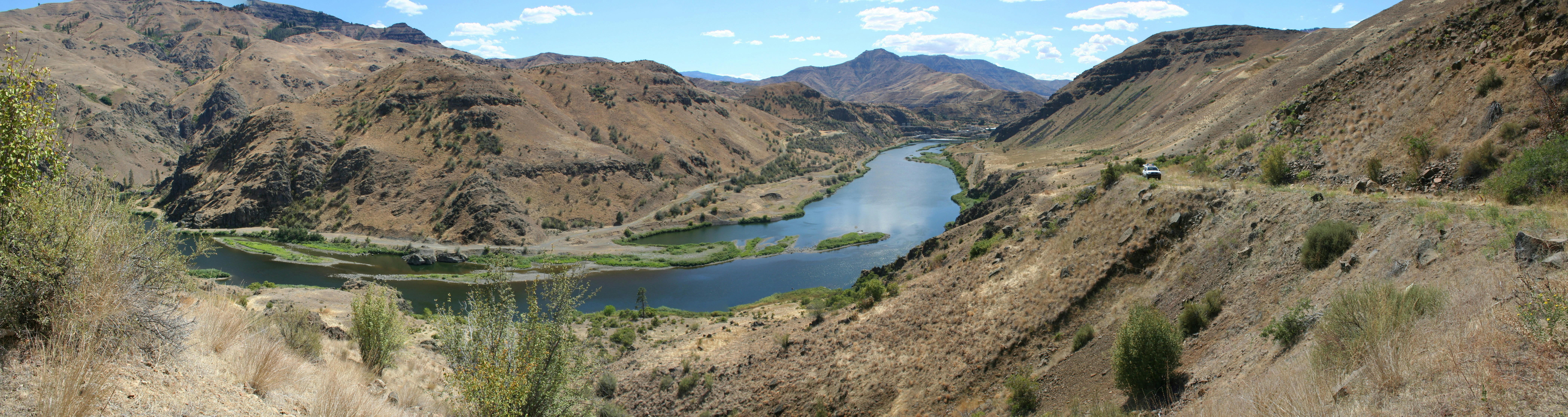 Serenity in the Valleys: A River's Embrace