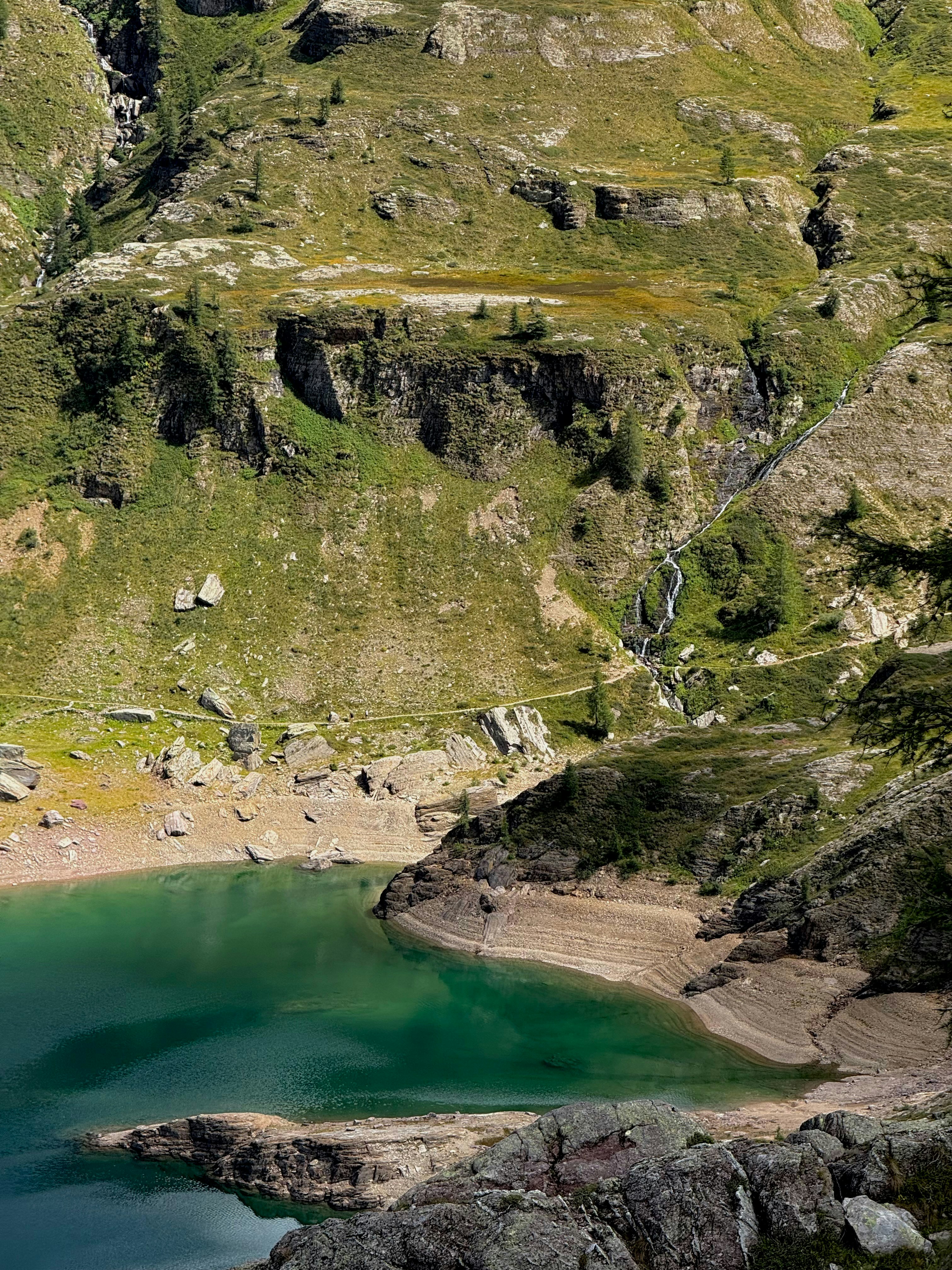 Emerald Waters Embraced by Mountains