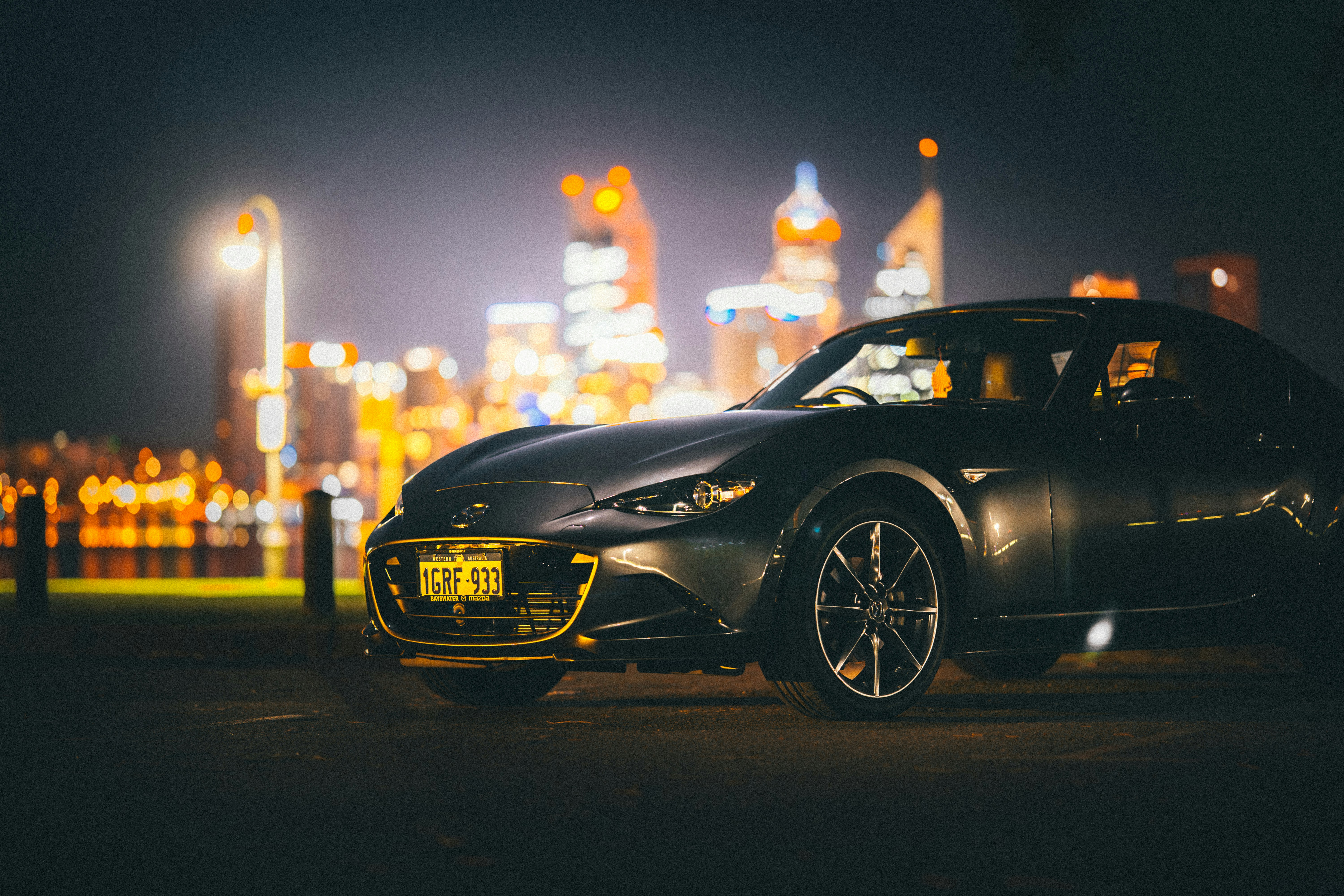 Urban Elegance: A Nighttime Drive