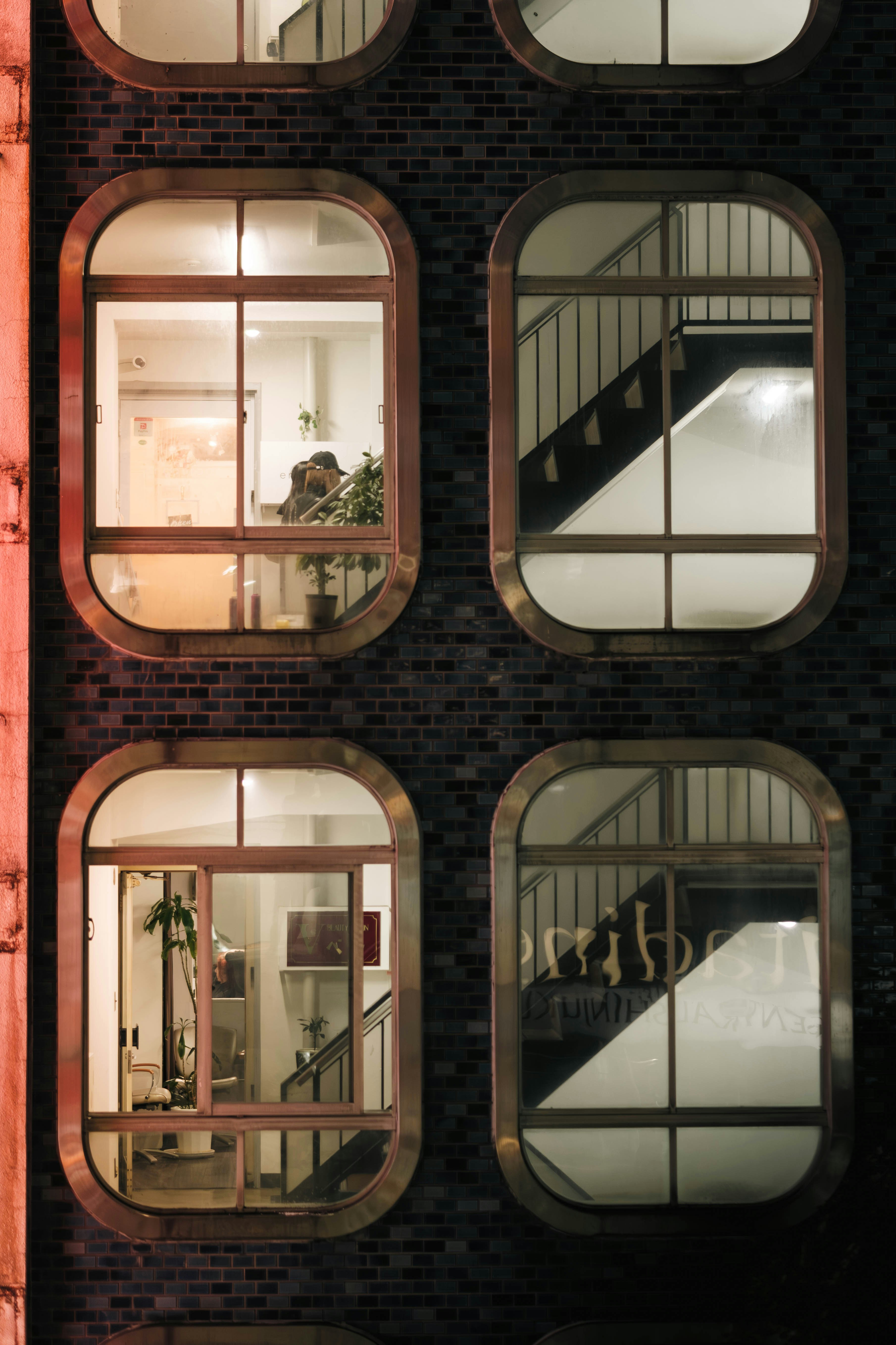 Architectural Reflections: A Glimpse into Urban Life