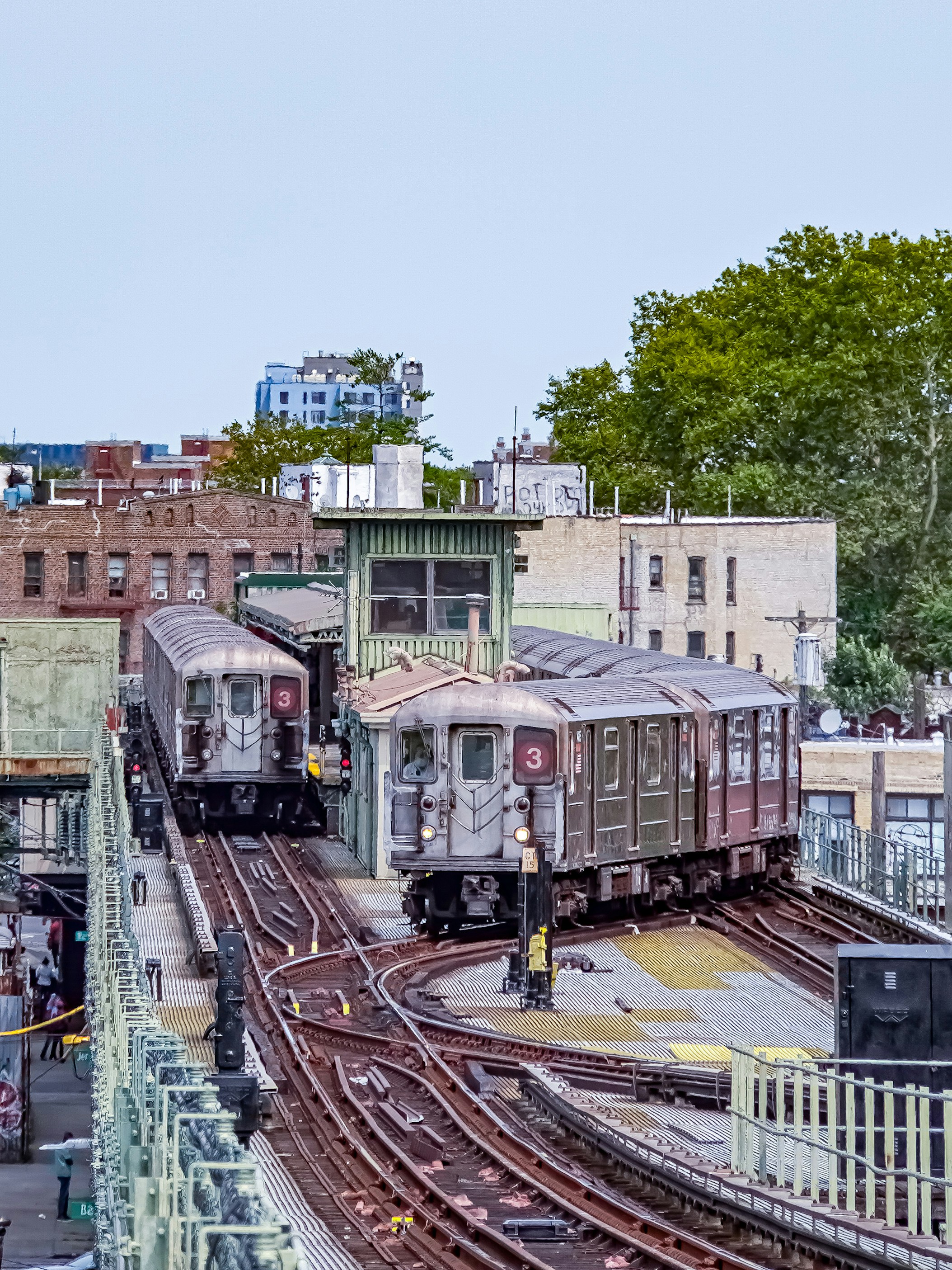 Urban Transit Harmony: The Dance of Trains