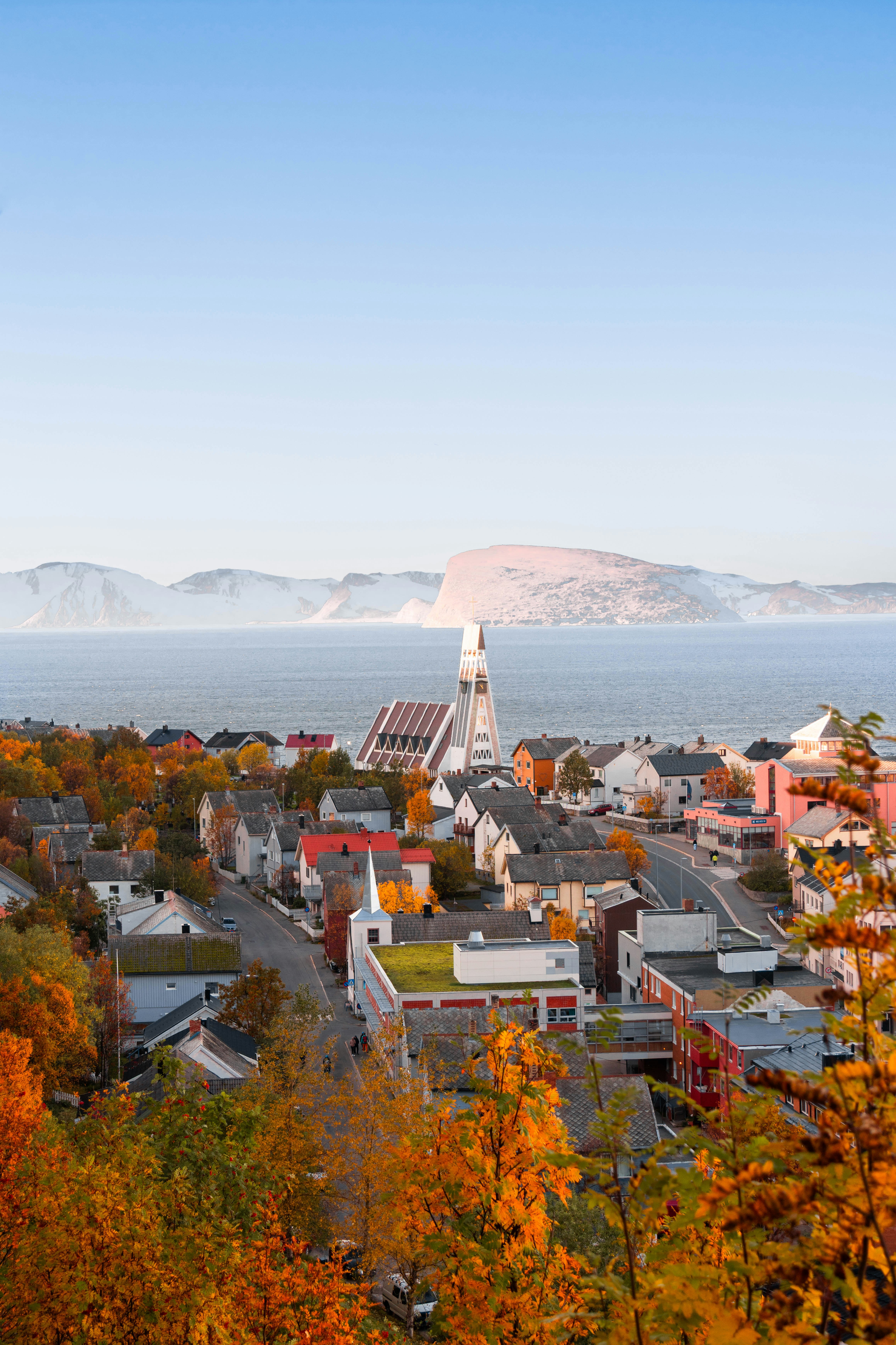 Autumn Serenity Over Arctic Waters