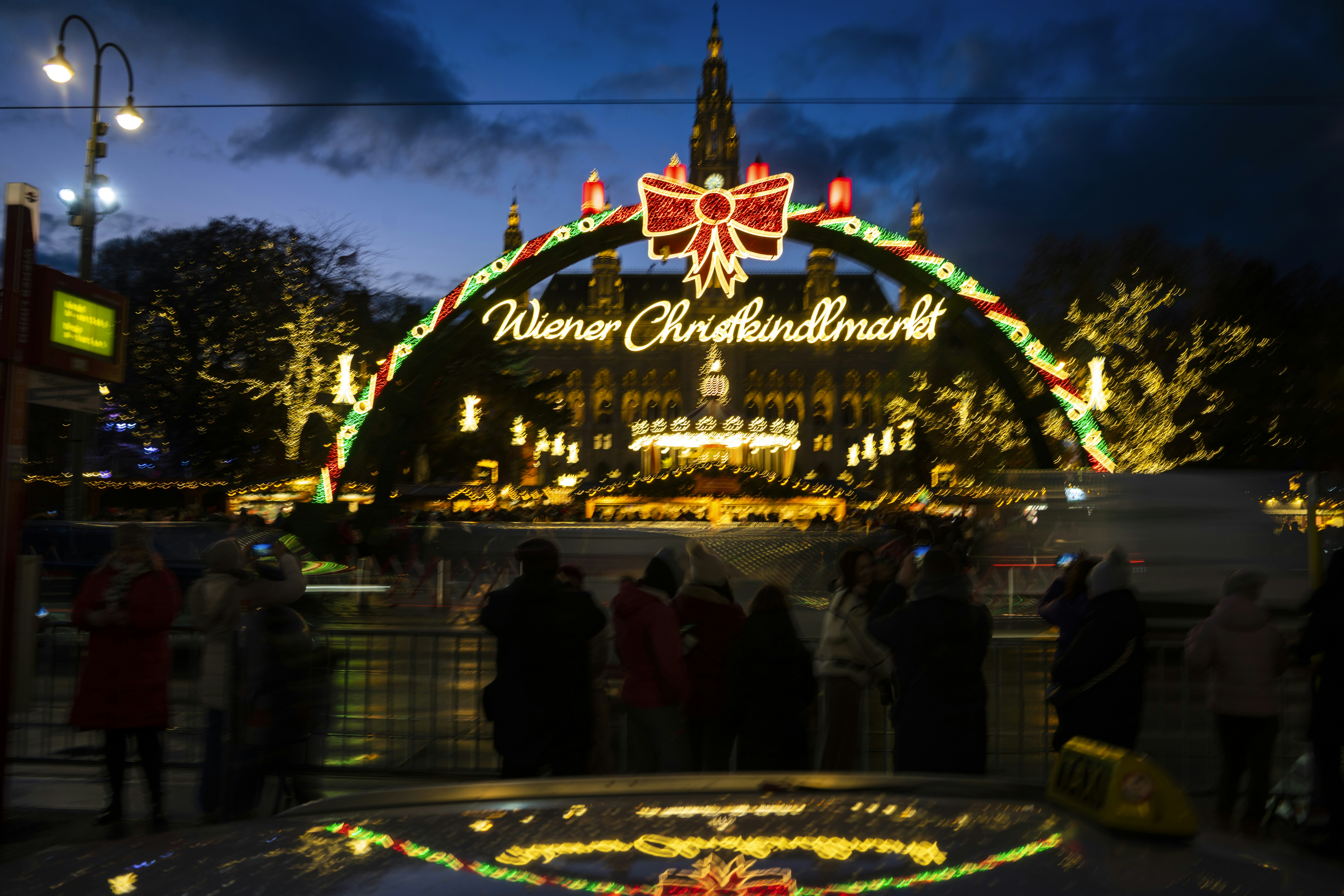 Illuminated Festivities at the Heart of Vienna