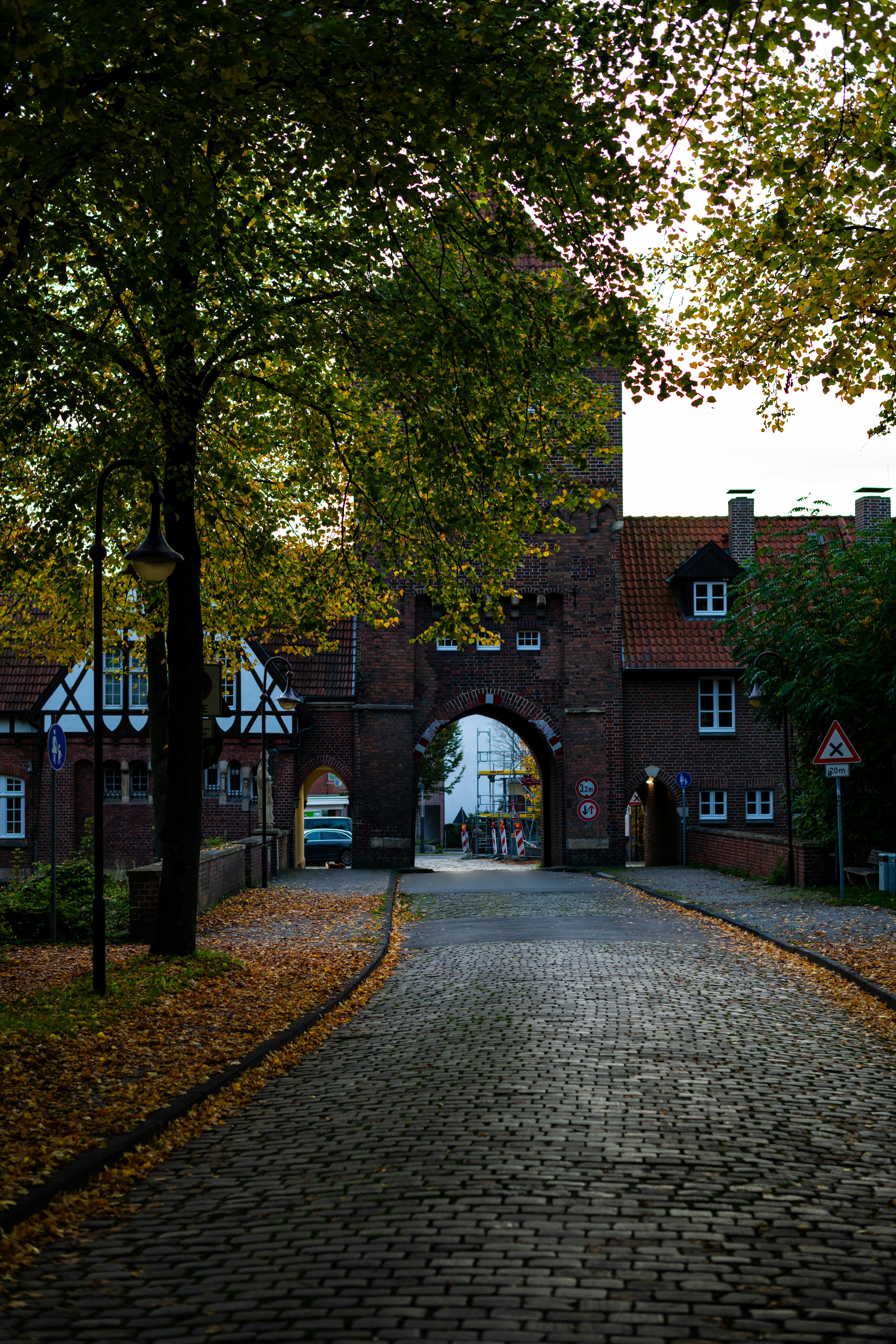 Autumn's Embrace at the Historic Gateway