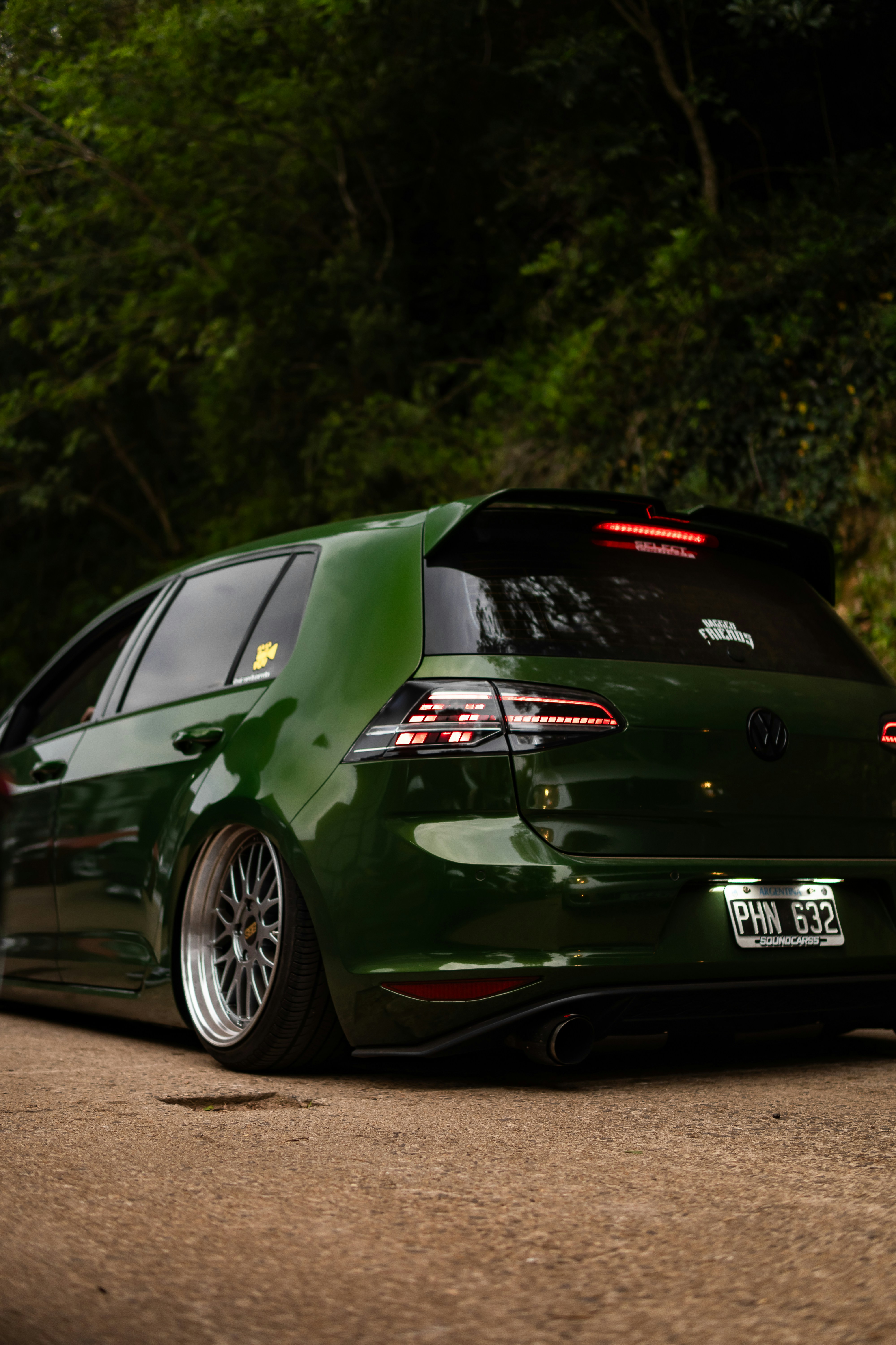 Emerald Elegance on Wheels