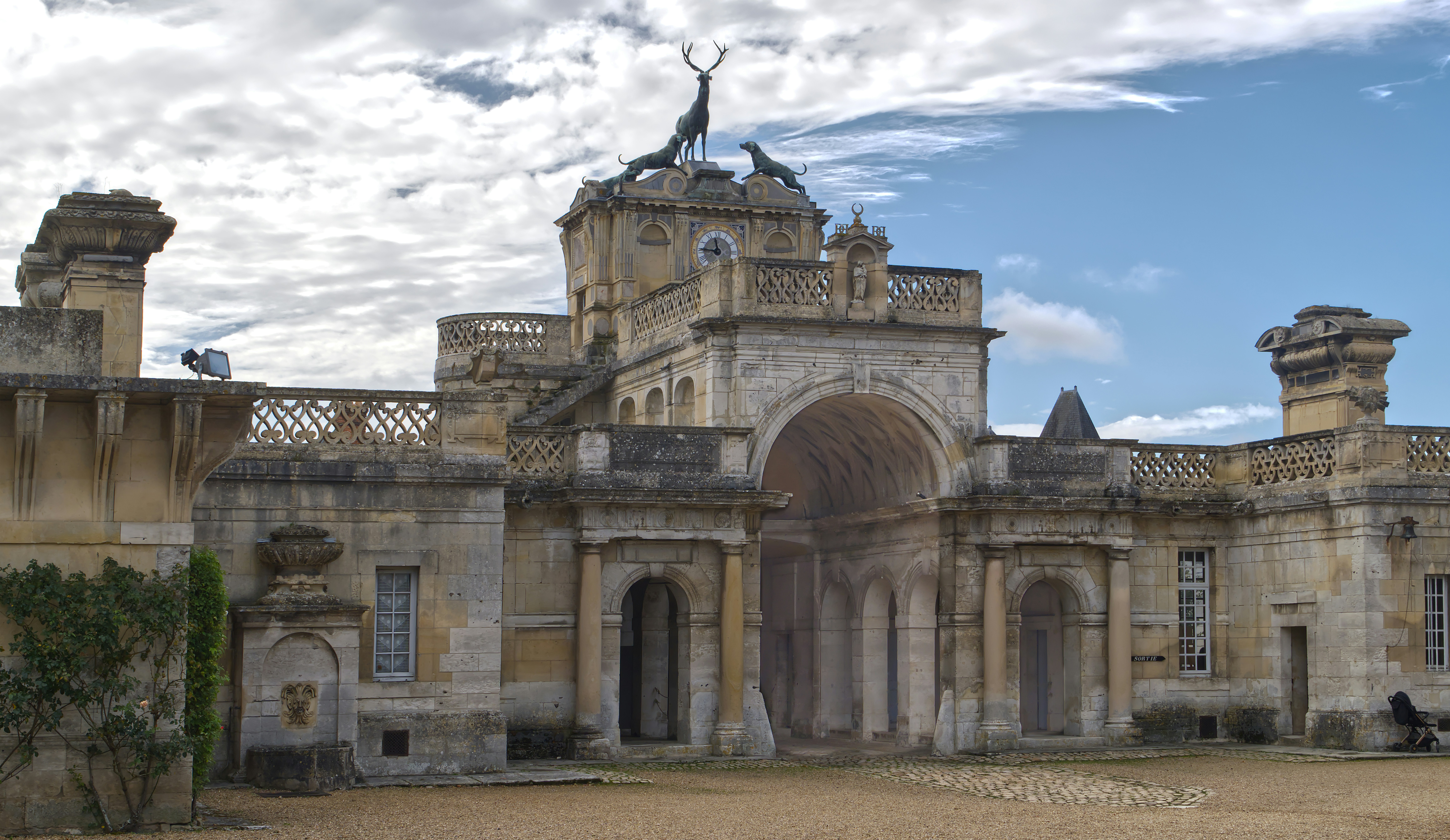 Architectural Elegance Under a Vast Sky