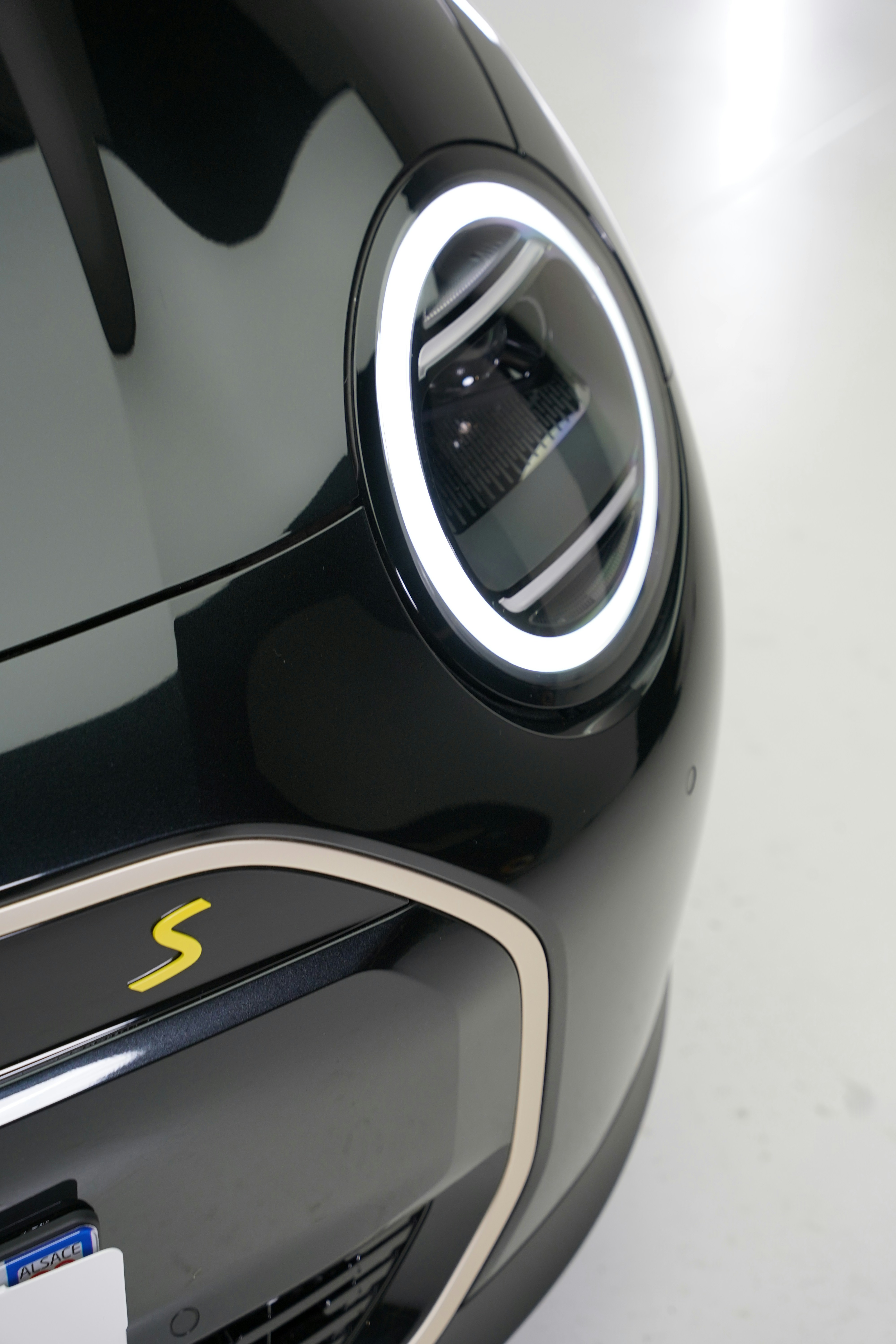Illuminated Elegance: A Close-Up of Automotive Design