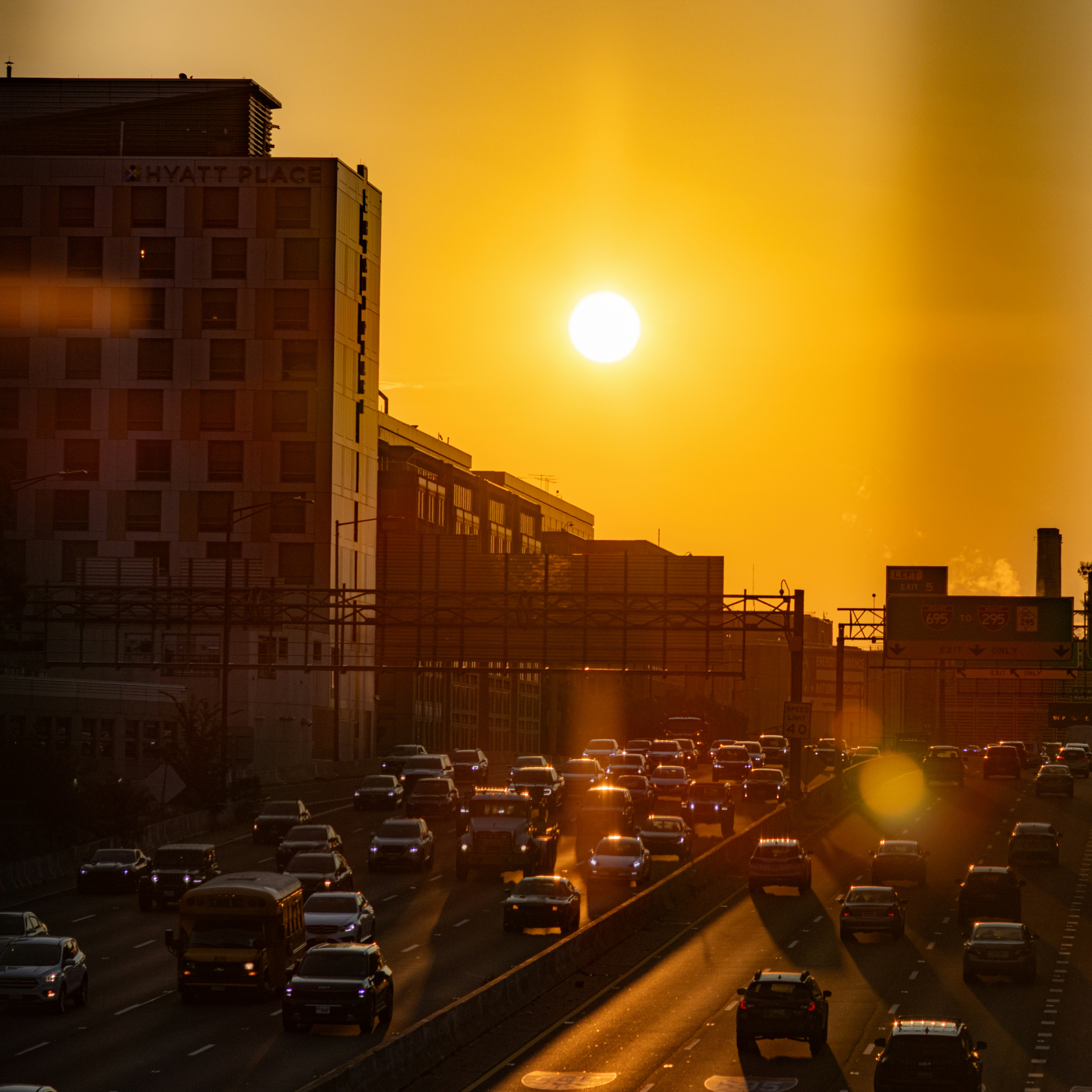 Urban Sunset Symphony