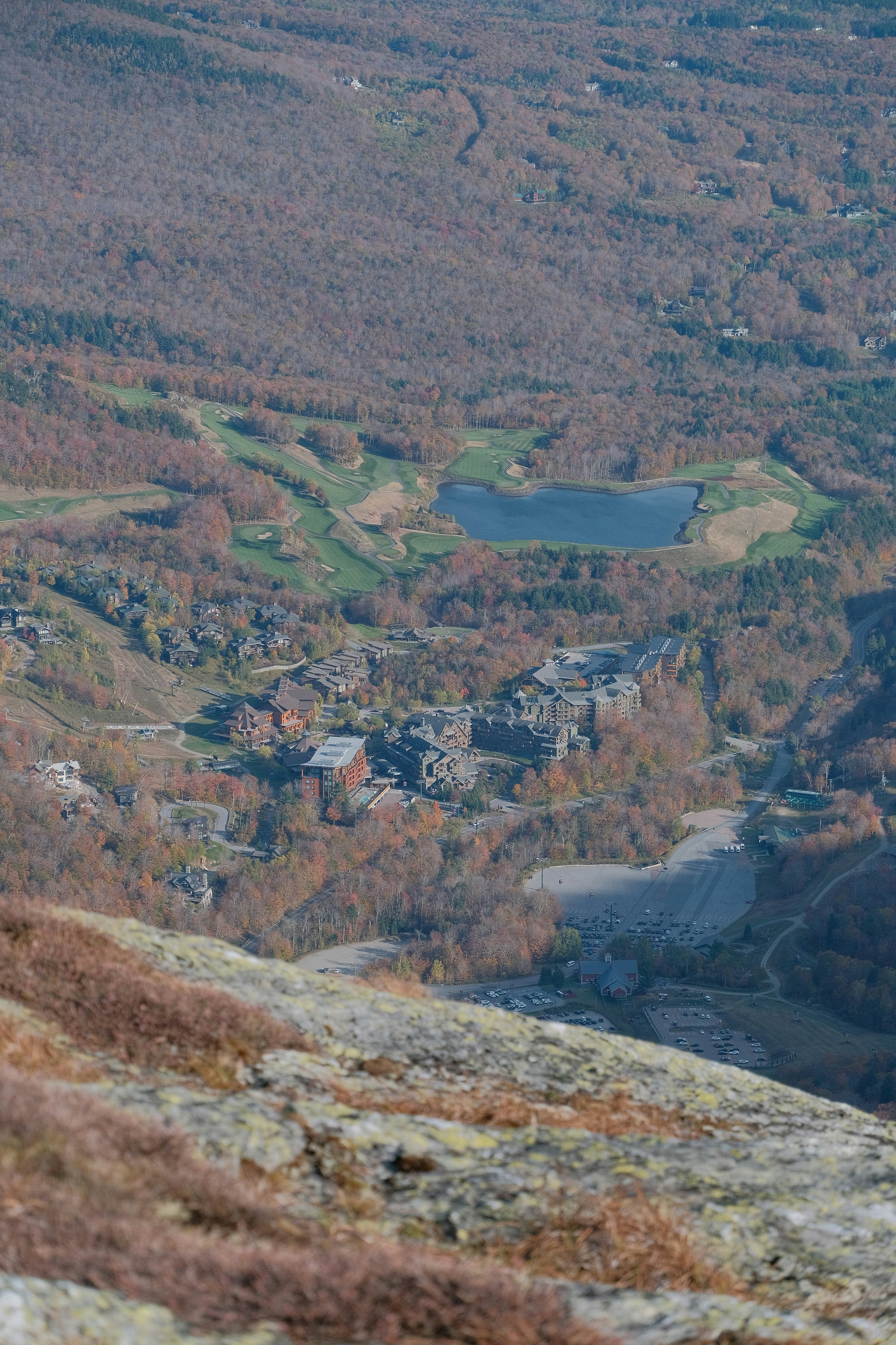 Autumn's Embrace Over the Valley