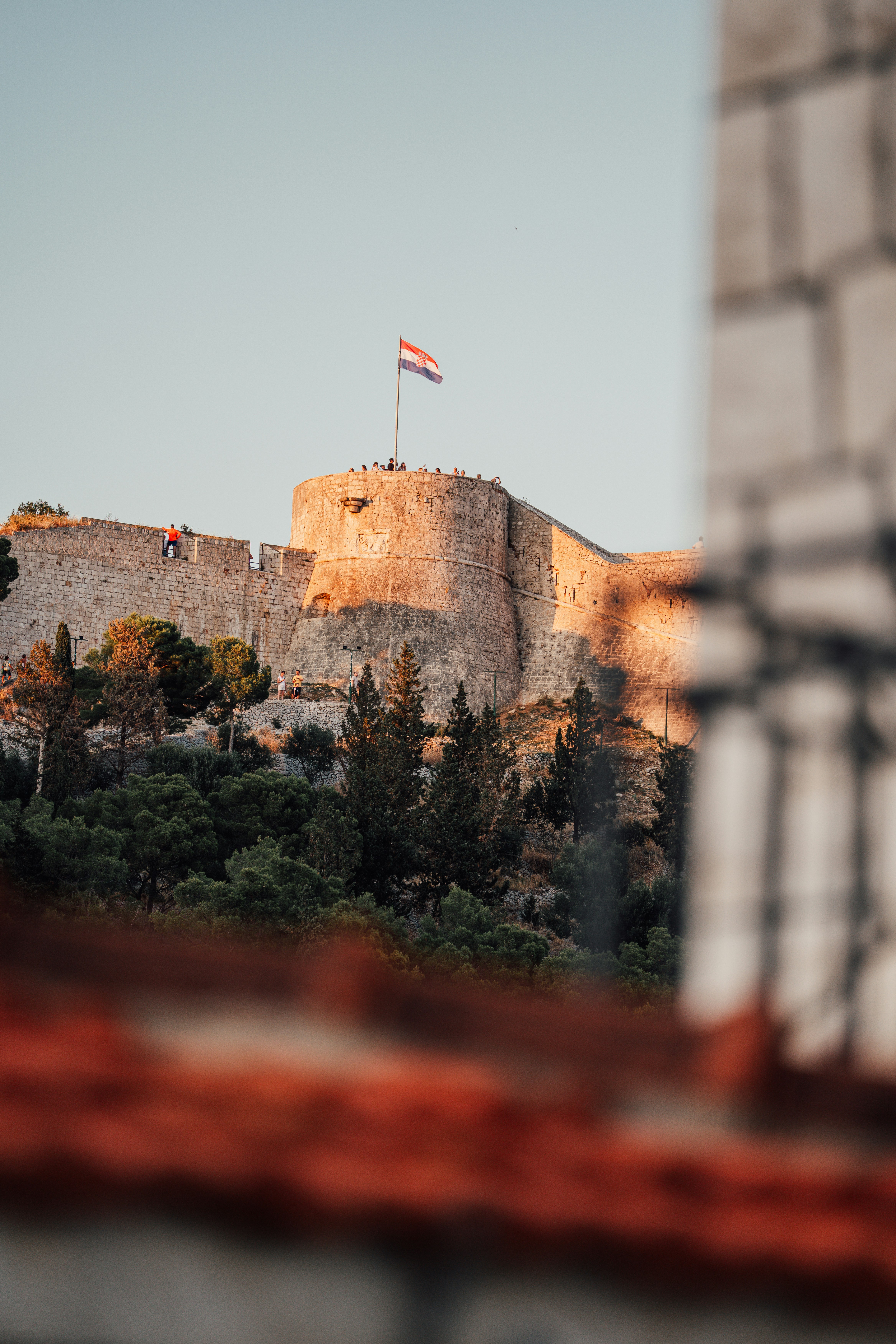 Echoes of History: The Fortress at Dusk