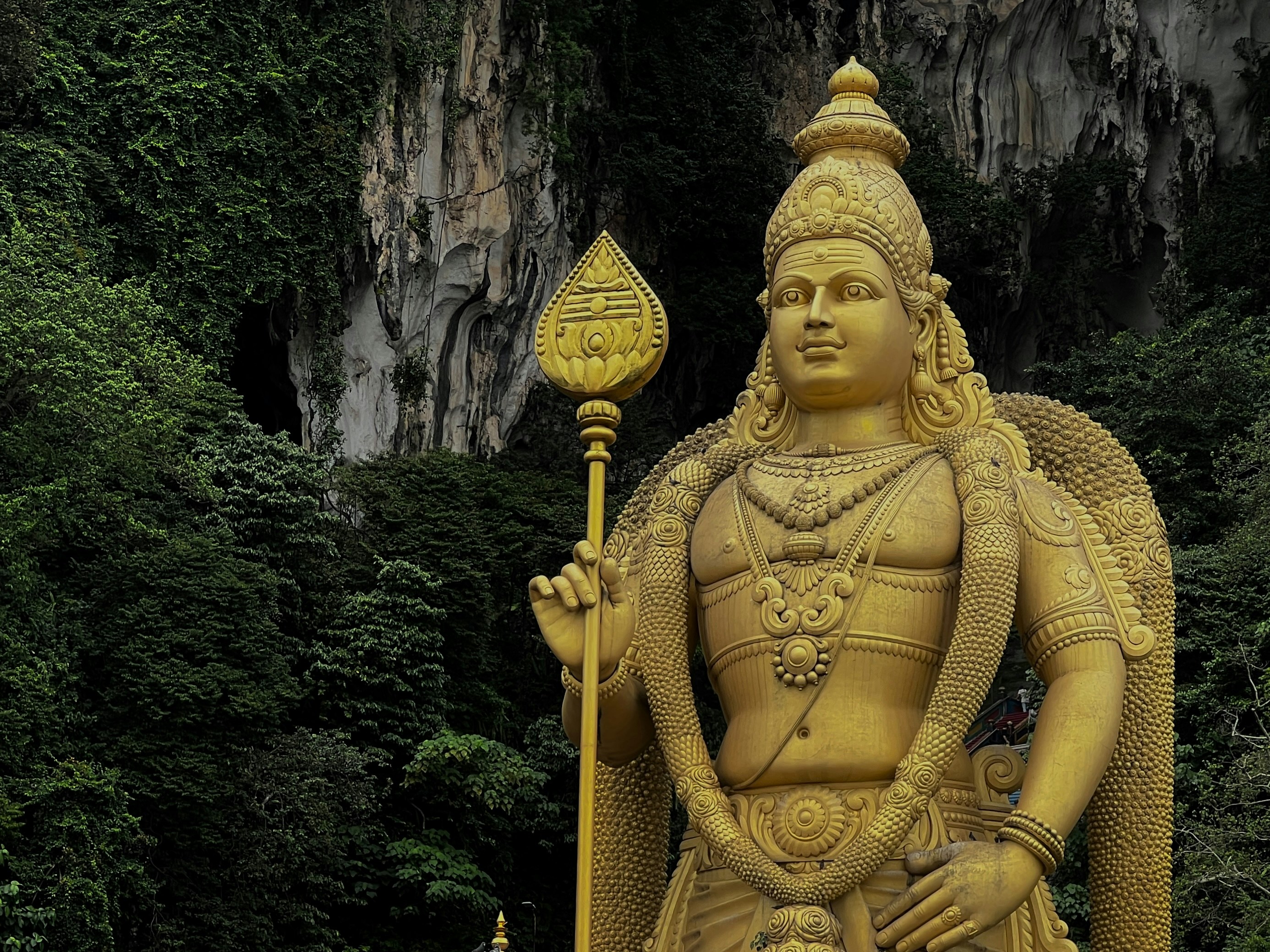 The Golden Guardian of the Cave