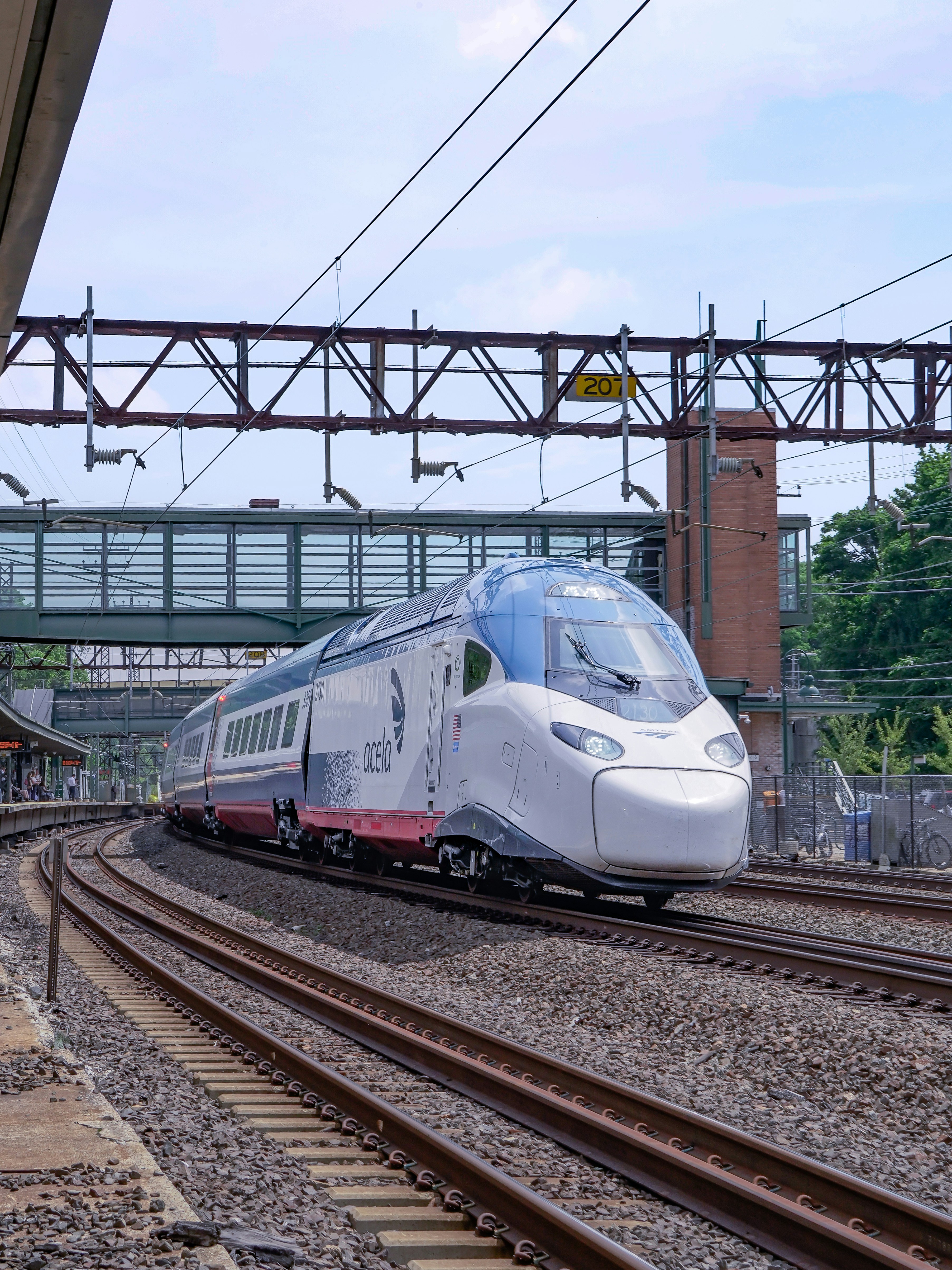 The Future on Rails: A Modern Train in Motion