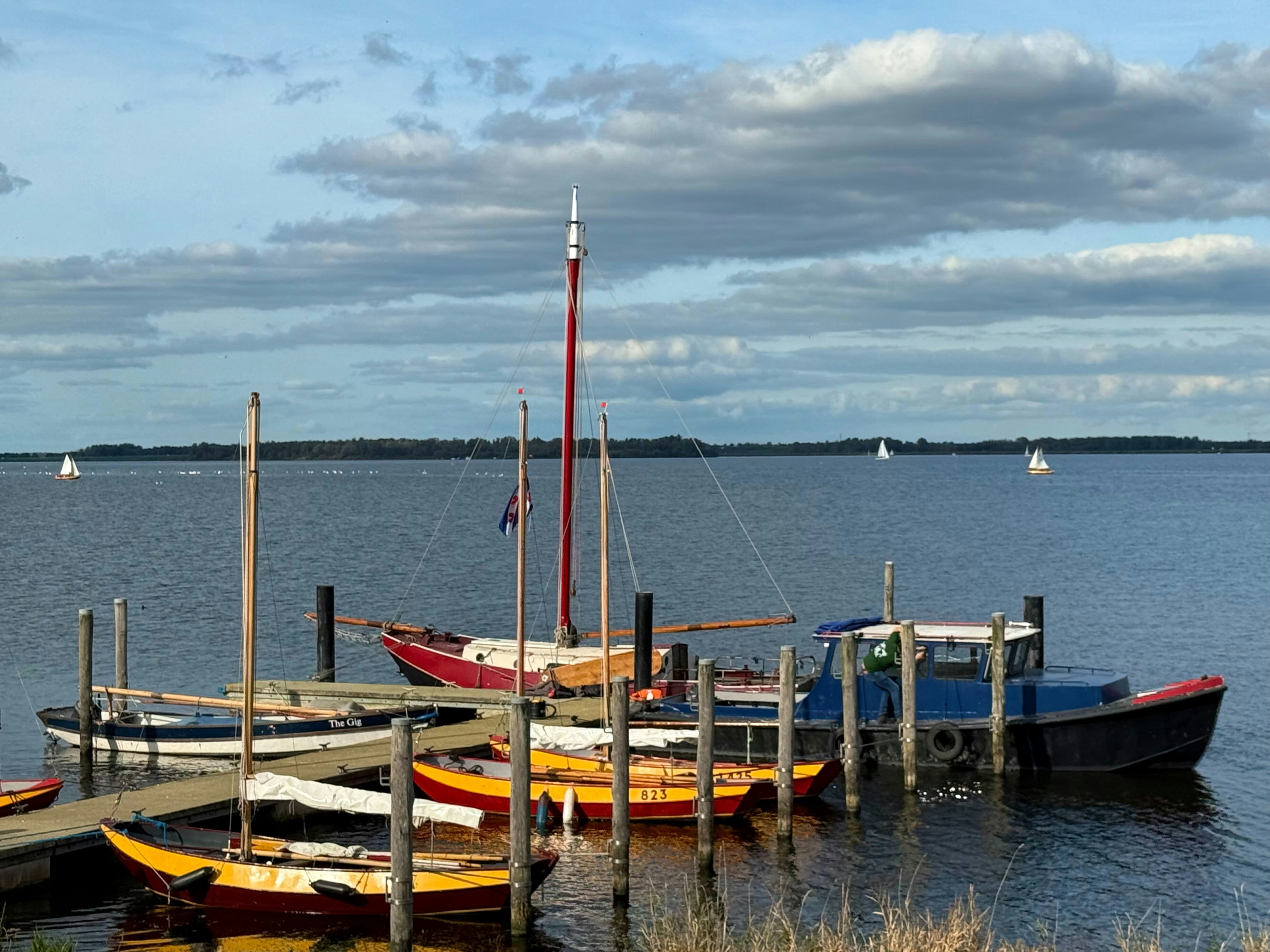 Harbor Harmony: A Dance of Color and Calm