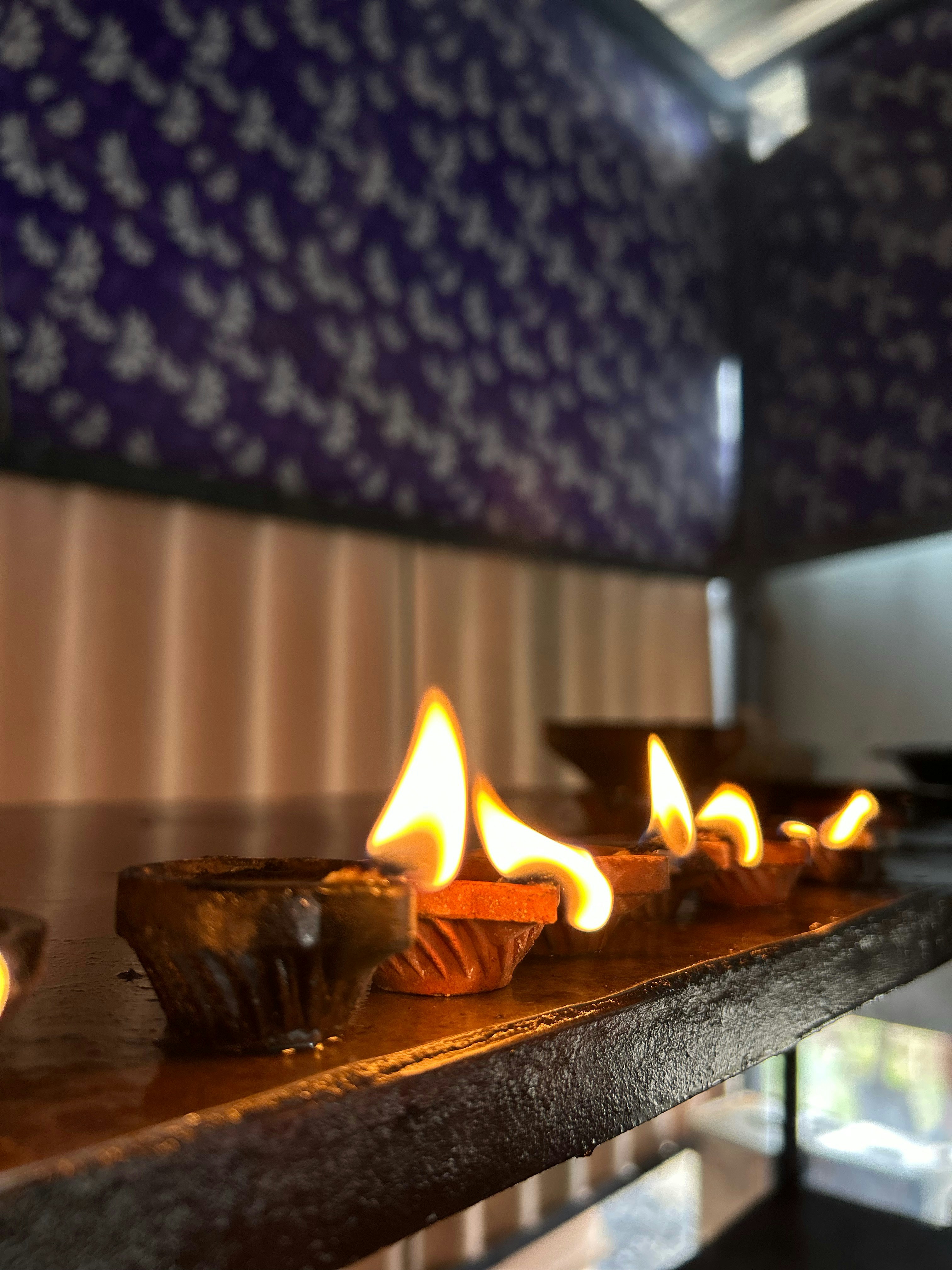 Illuminated Reverie: A Dance of Flames